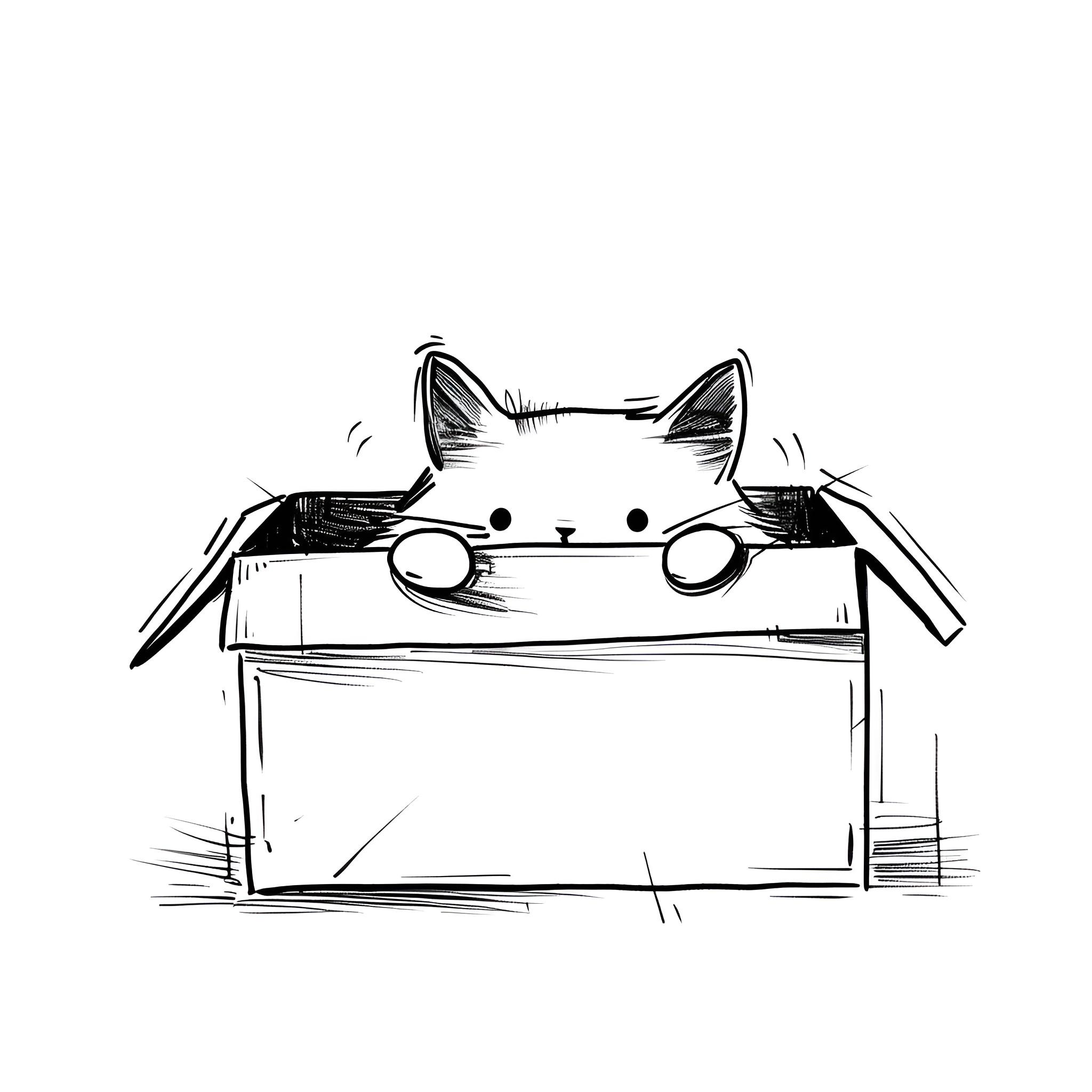 63 Best Easy Cat Drawing Ideas Drawing Ideas (Free Printable PDFs)