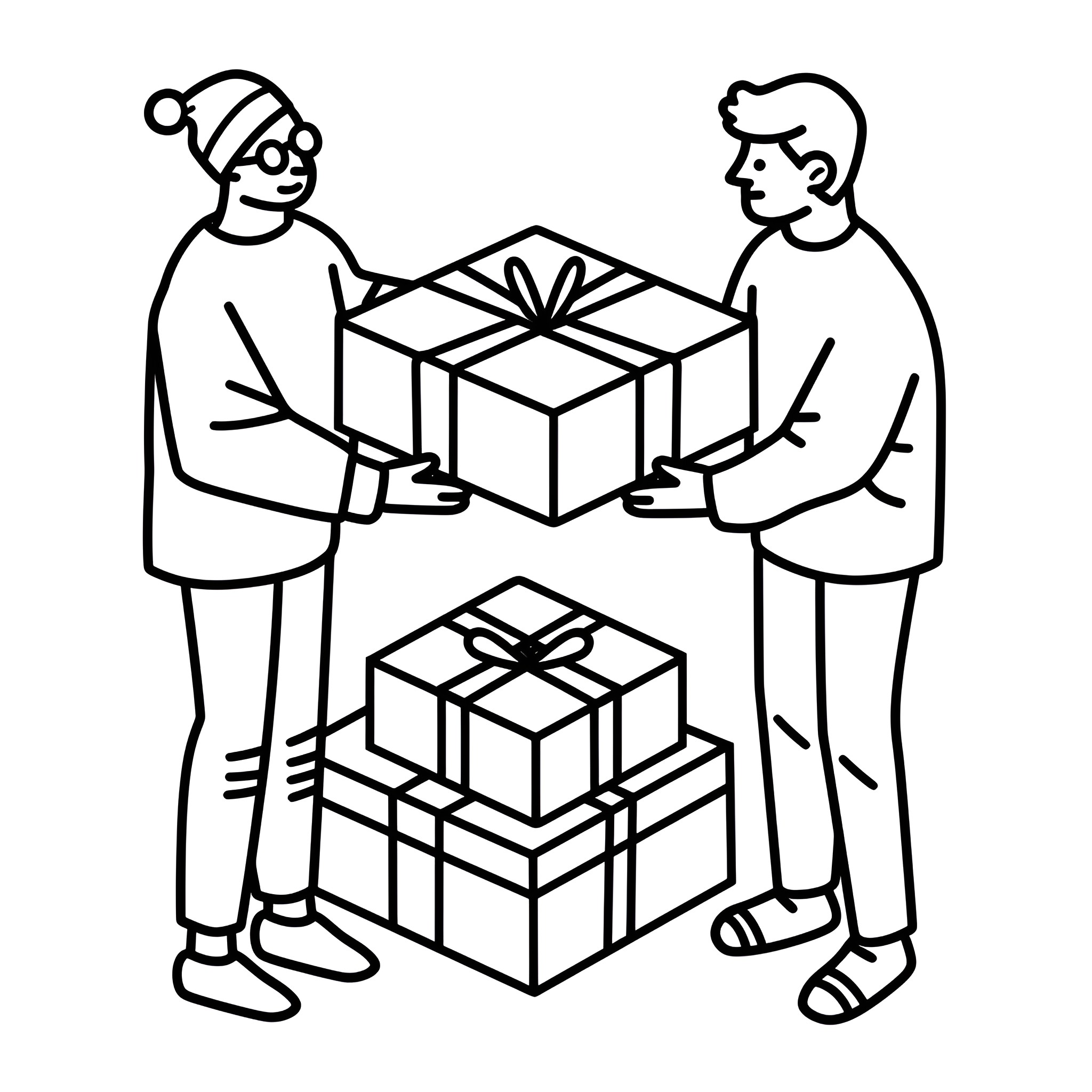 36 Best Easy Christmas Drawing Ideas Drawing Ideas (Free Printable PDFs)