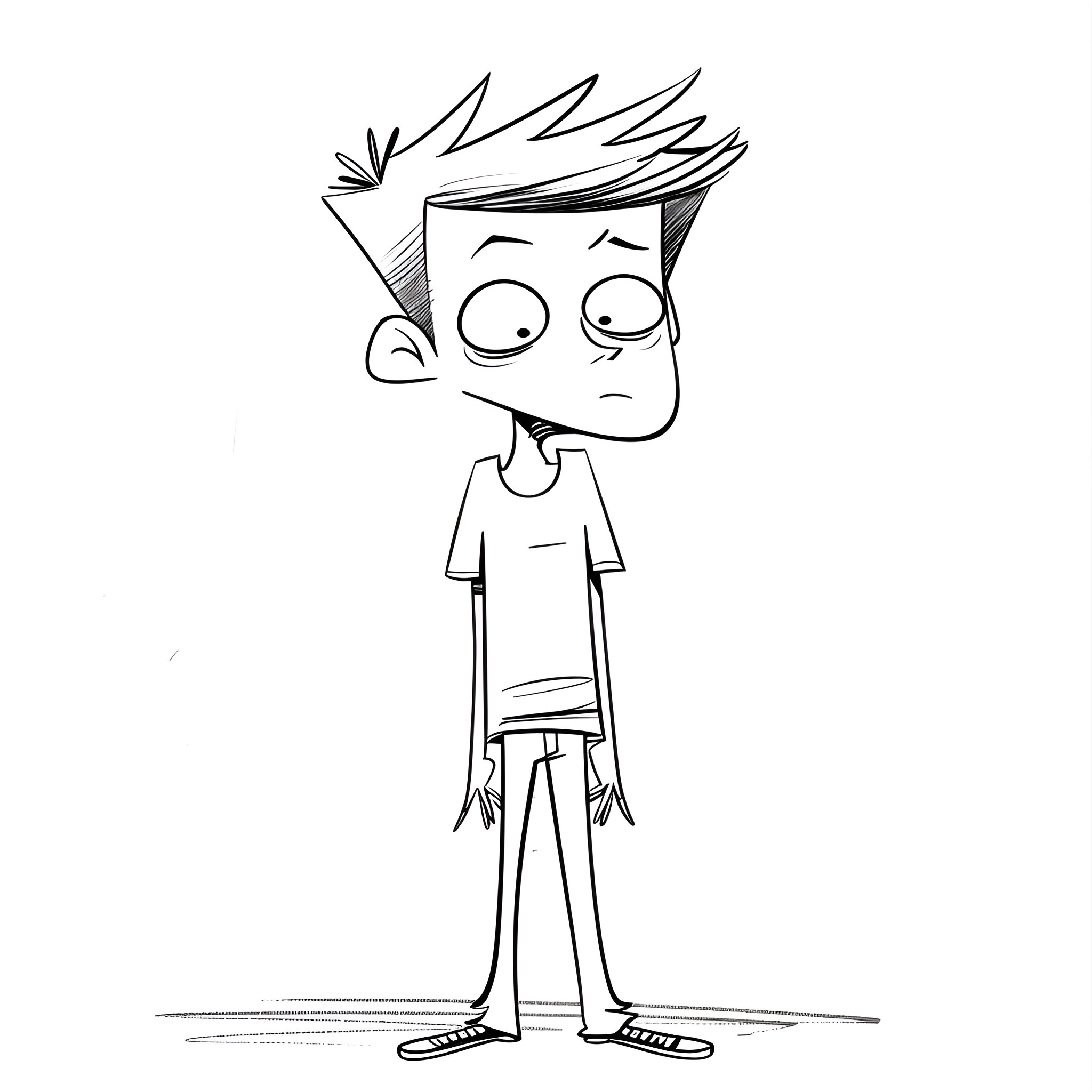 60 Best Easy Cartoon Drawing Ideas Drawing Ideas (Free Printable PDFs)