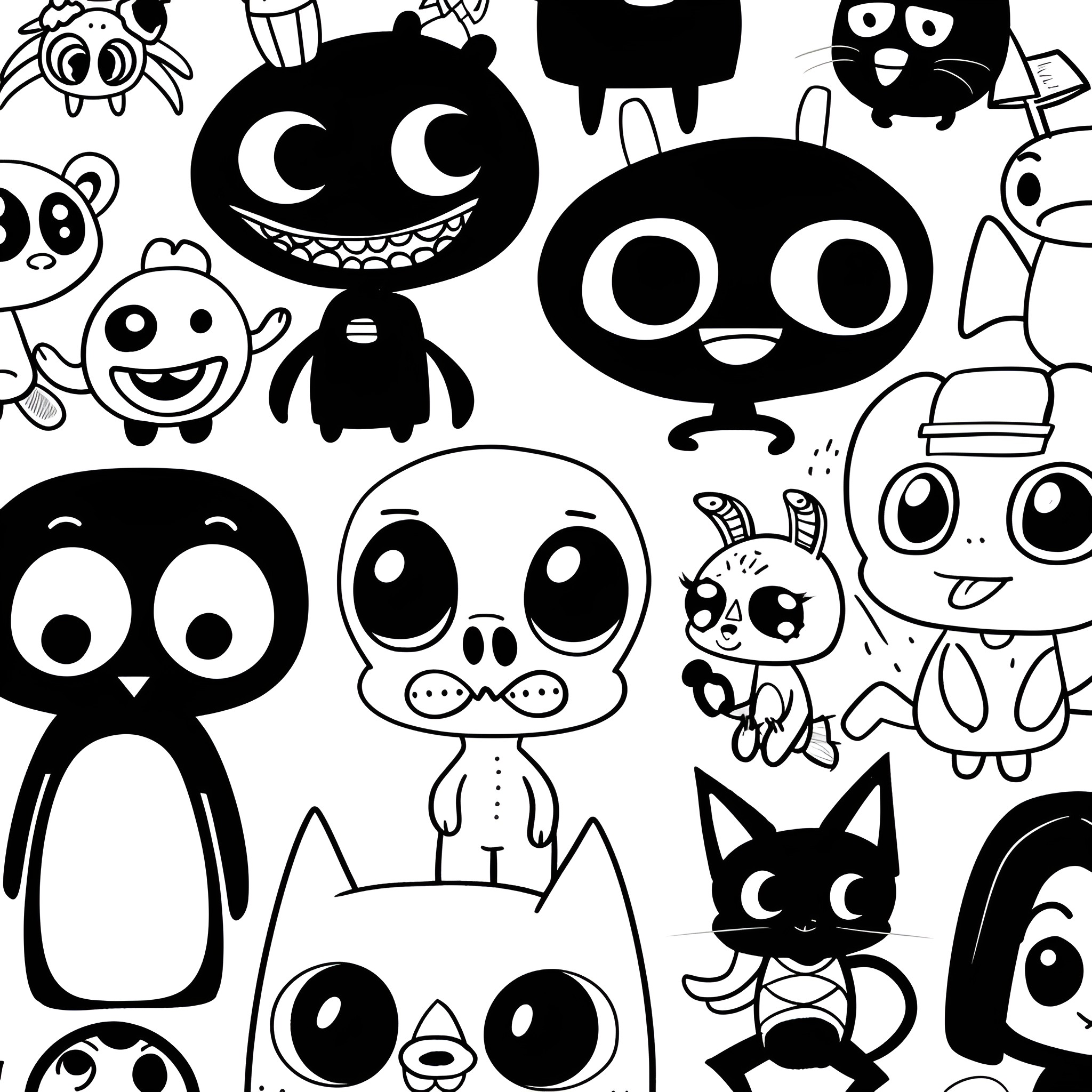 60 Best Easy Cartoon Drawing Ideas Drawing Ideas (Free Printable PDFs)
