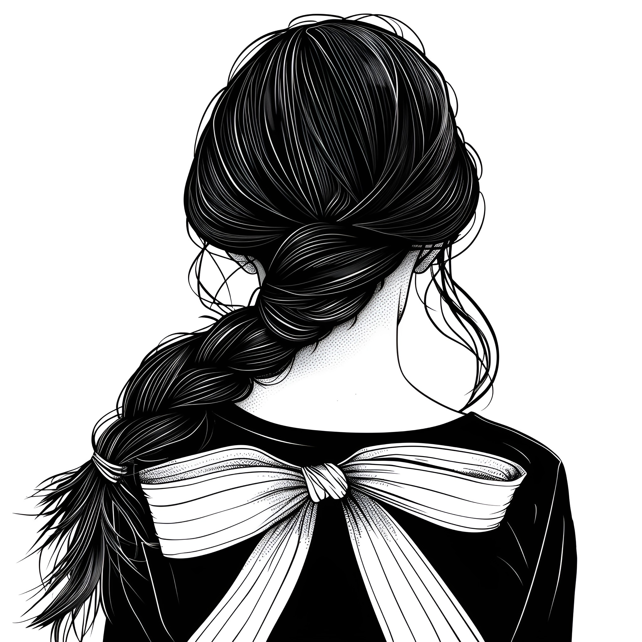 35 Best Easy Hair Drawing Ideas Drawing Ideas (Free Printable PDFs)