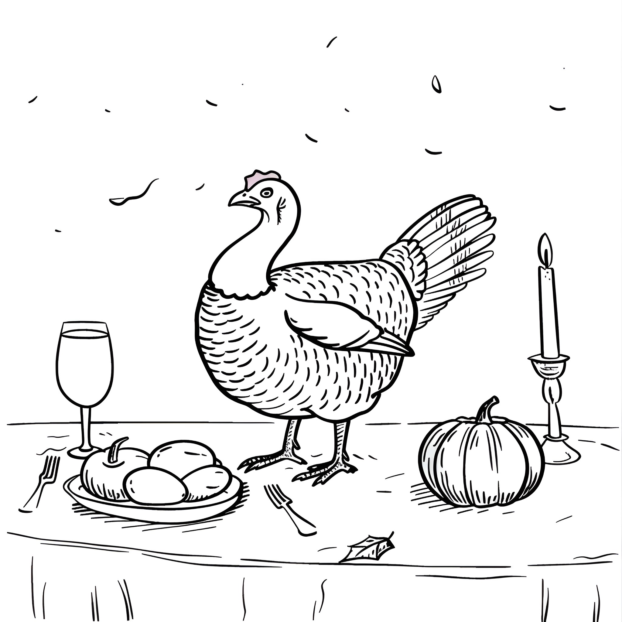 42 Best Easy Thanksgiving Drawing Ideas Drawing Ideas (Free Printable PDFs)