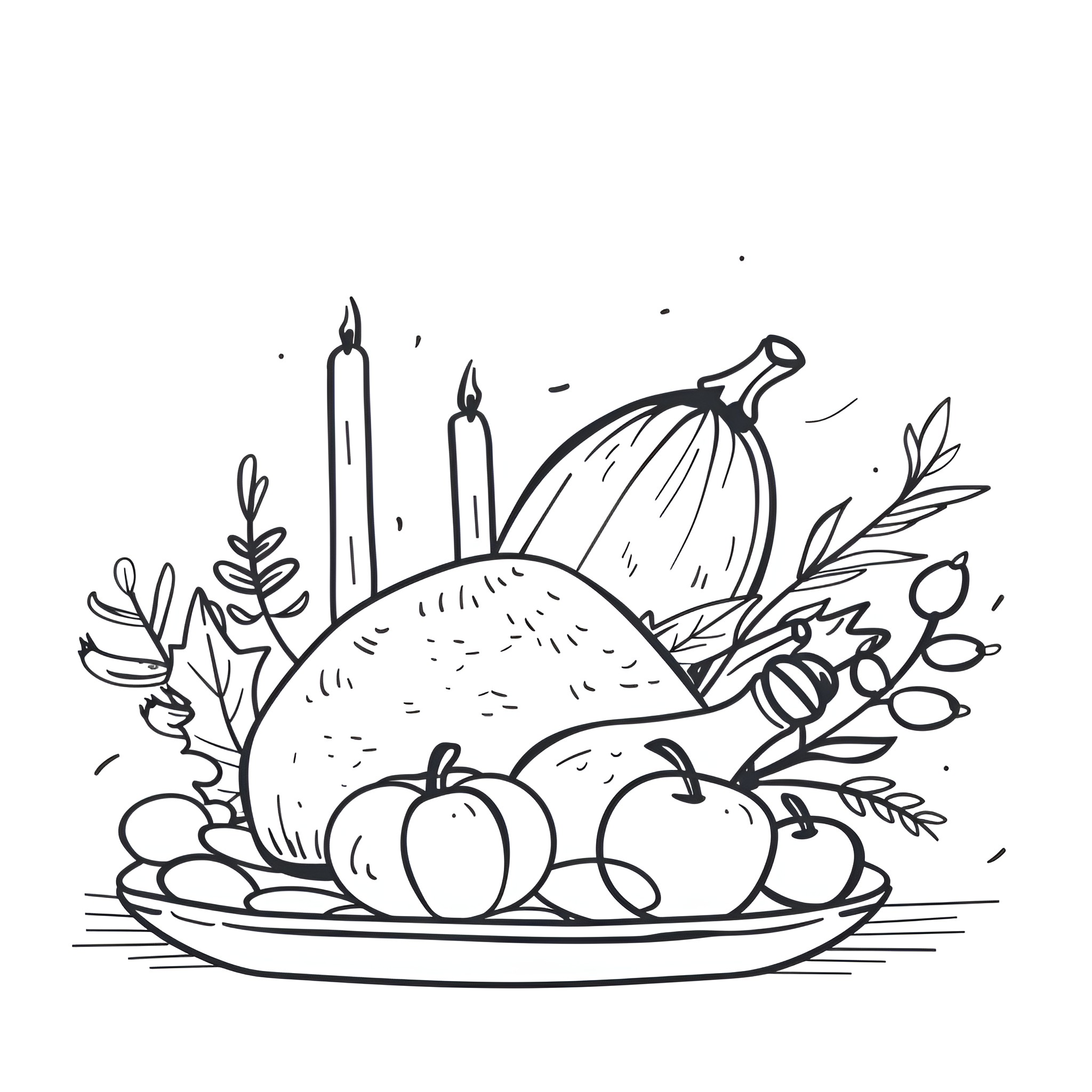42 Best Easy Thanksgiving Drawing Ideas Drawing Ideas (Free Printable PDFs)