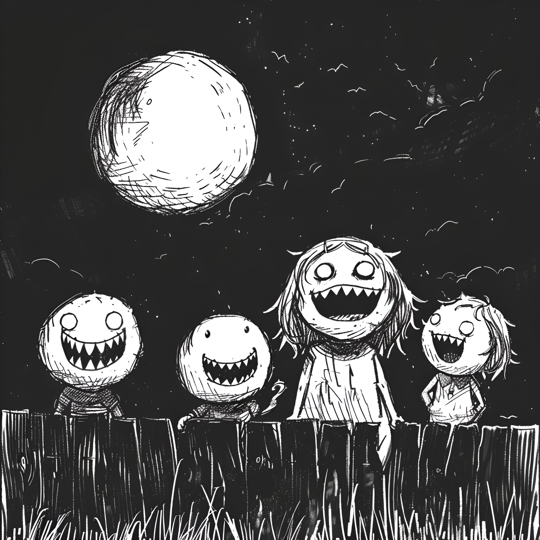 43 Best Easy Scary Drawing Ideas Drawing Ideas (Free Printable PDFs)