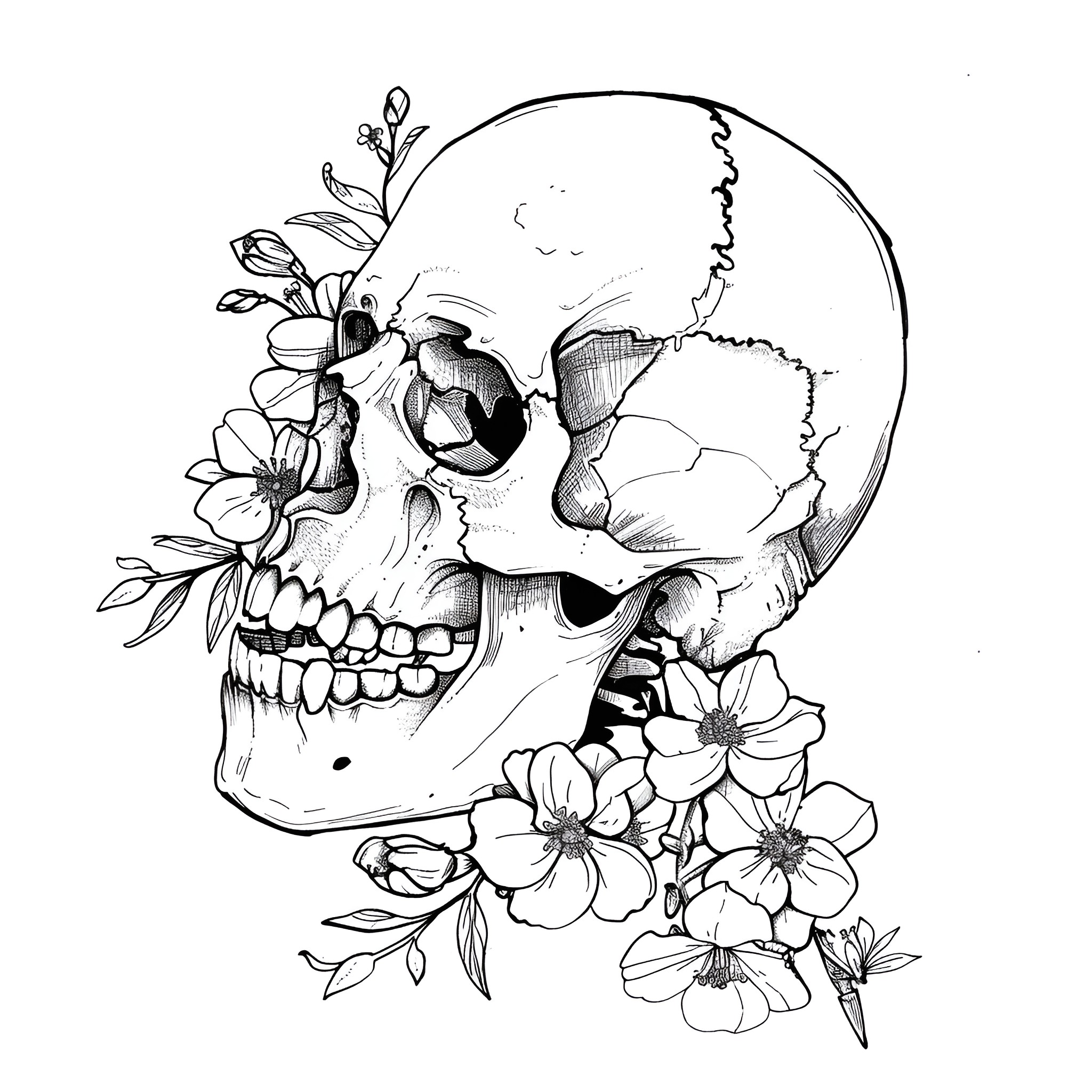 32 Best Easy Skull Drawing Ideas Drawing Ideas (Free Printable PDFs)