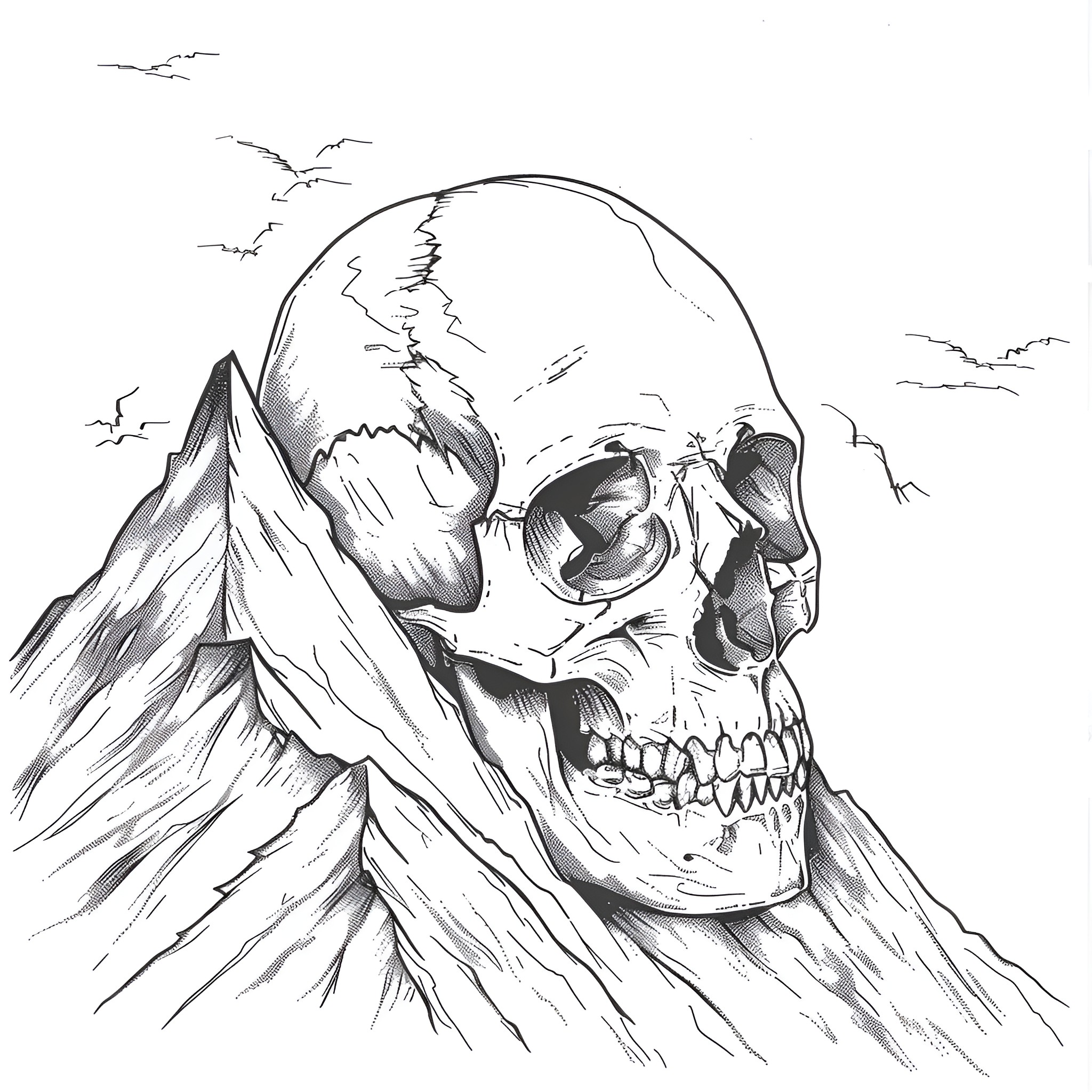 32 Best Easy Skull Drawing Ideas Drawing Ideas (Free Printable PDFs)