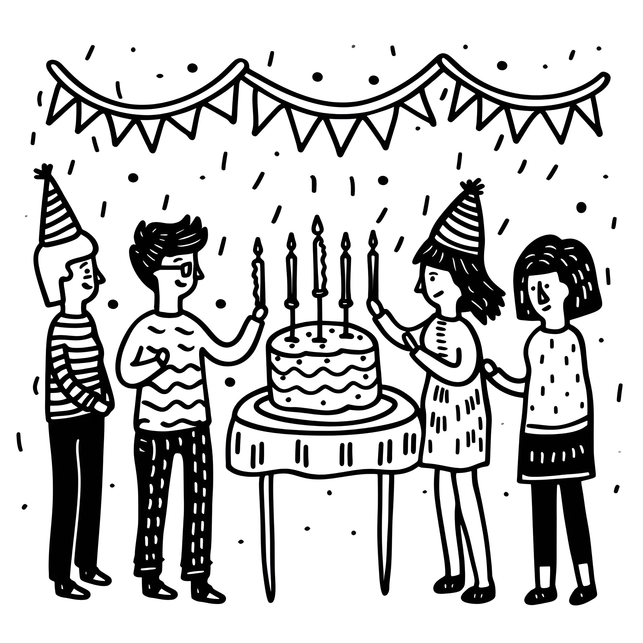 45 Best Easy People Drawing Ideas Drawing Ideas (Free Printable PDFs)