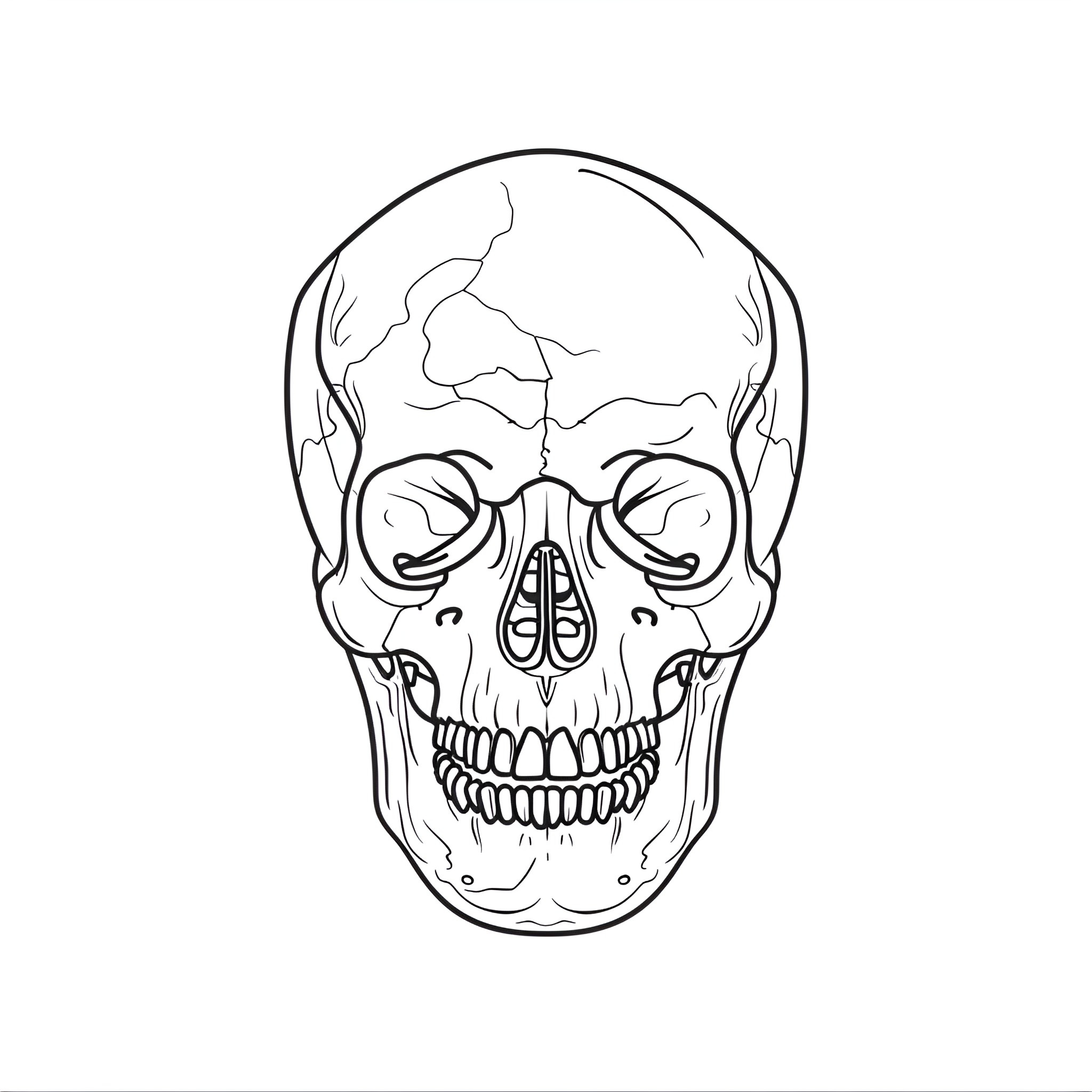 32 Best Easy Skull Drawing Ideas Drawing Ideas (Free Printable PDFs)
