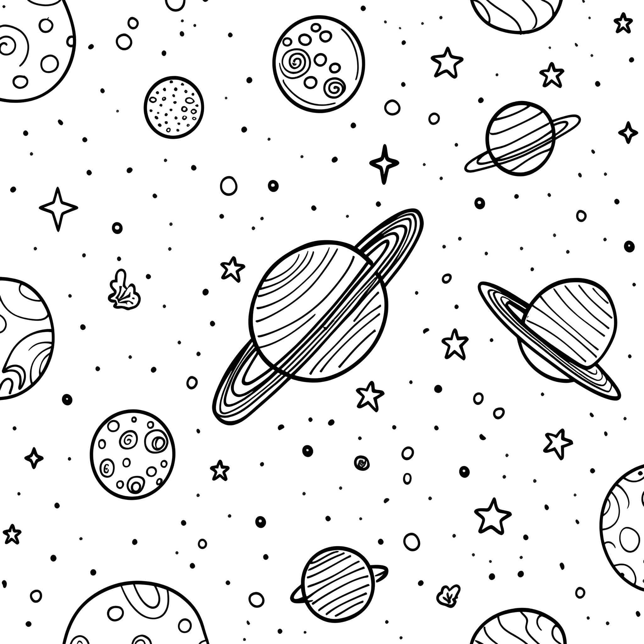 48 Best Easy Outer Space Drawing Ideas Drawing Ideas (Free Printable PDFs)