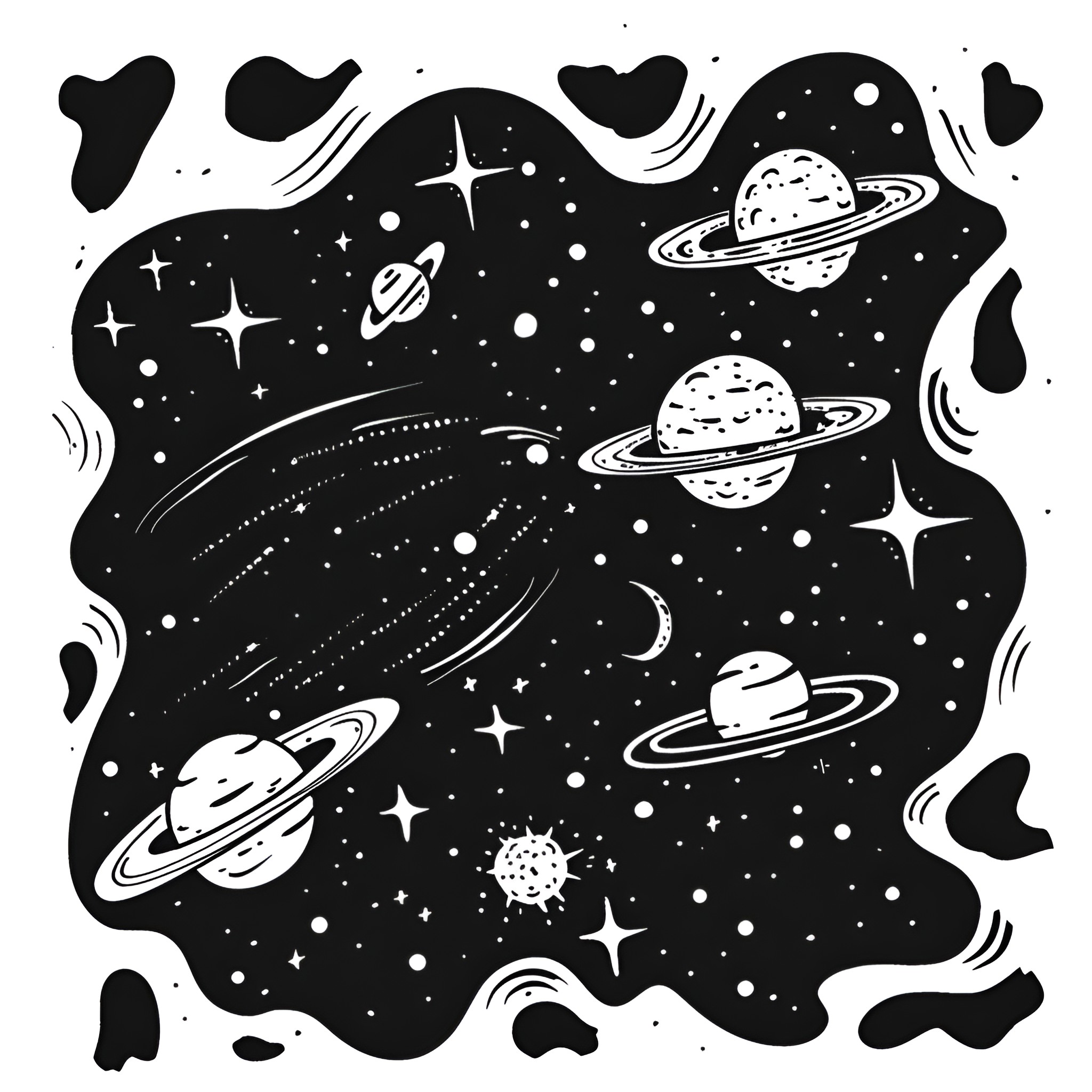 48 Best Easy Outer Space Drawing Ideas Drawing Ideas (Free Printable PDFs)