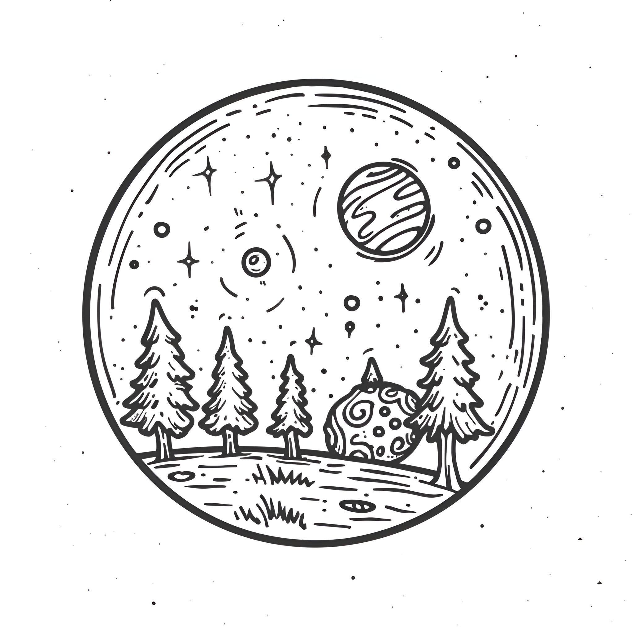48 Best Easy Outer Space Drawing Ideas Drawing Ideas (Free Printable PDFs)