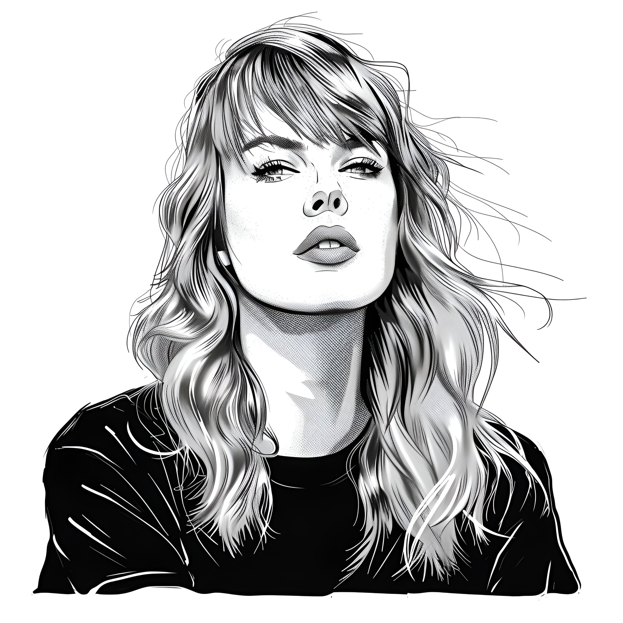 47 Best Easy Taylor Swift Drawing Ideas Drawing Ideas (Free Printable PDFs)