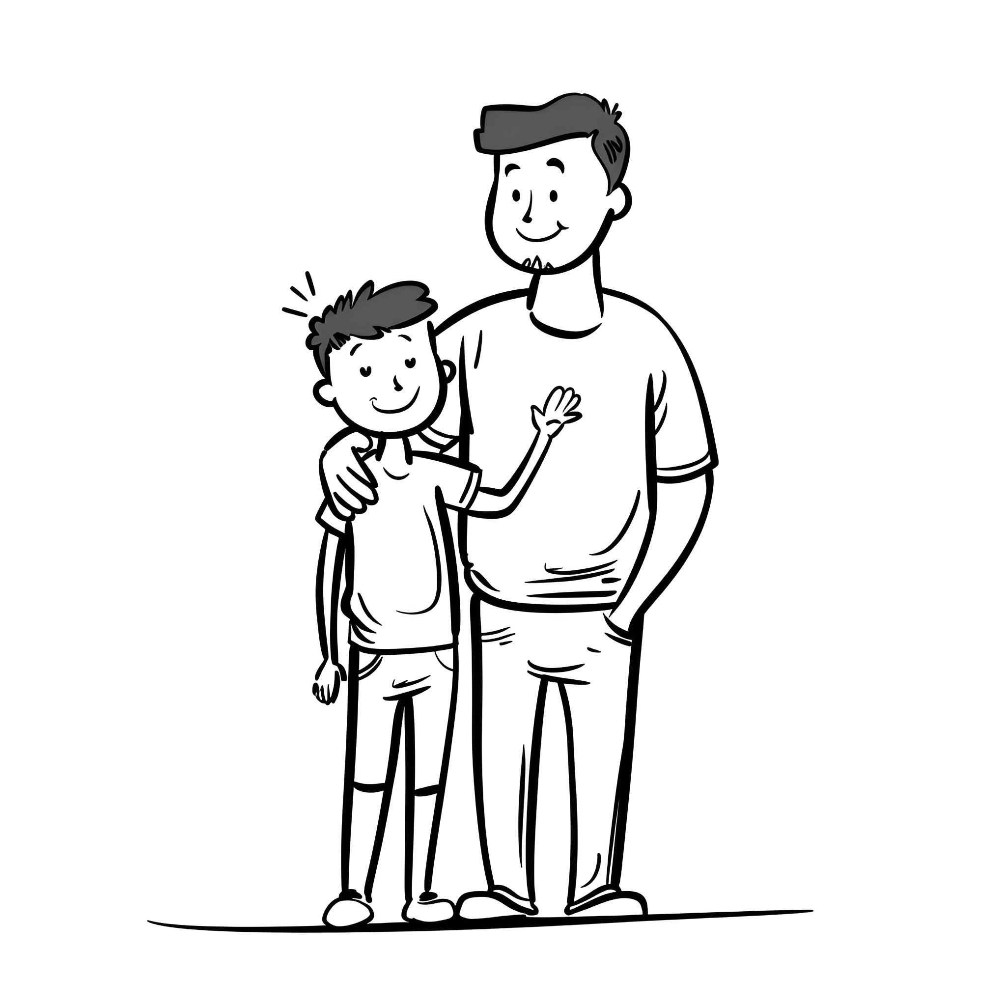 48 Best Easy Father's Day Drawing Ideas Drawing Ideas (Free Printable PDFs)