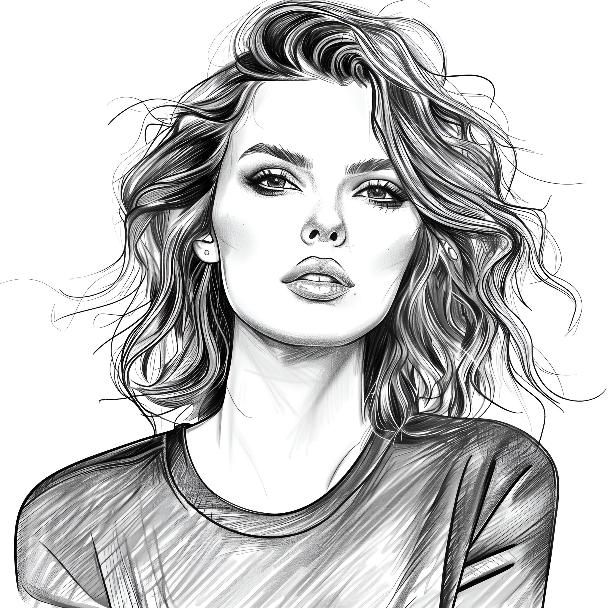 47 Best Easy Taylor Swift Drawing Ideas Drawing Ideas (Free Printable PDFs)