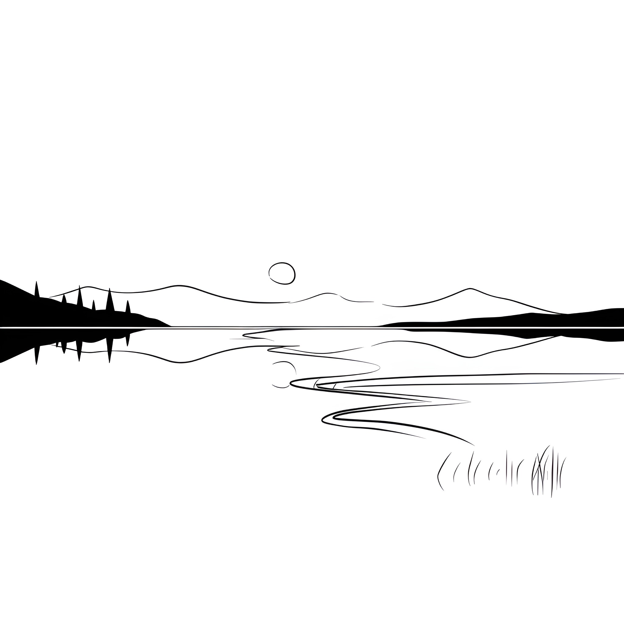 49 Best Easy Landscape Drawing Ideas Drawing Ideas (Free Printable PDFs)