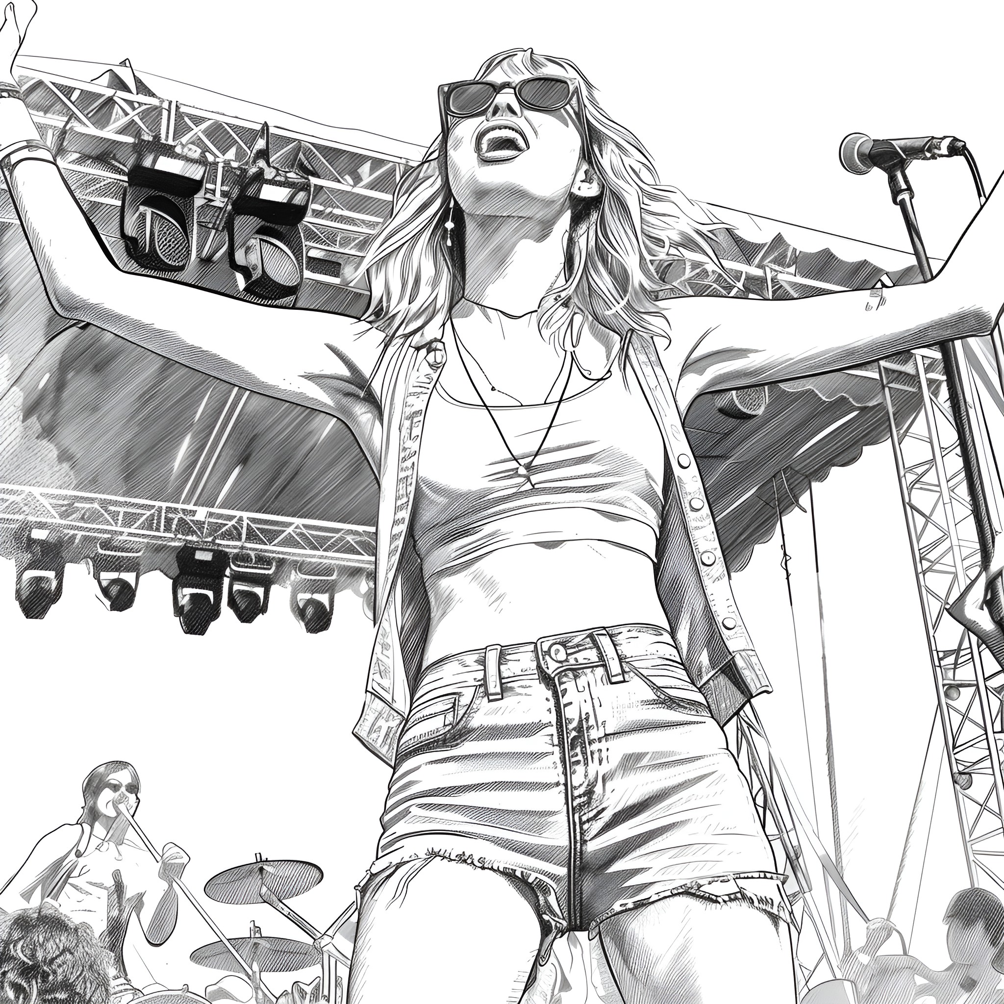 47 Best Easy Taylor Swift Drawing Ideas Drawing Ideas (Free Printable PDFs)