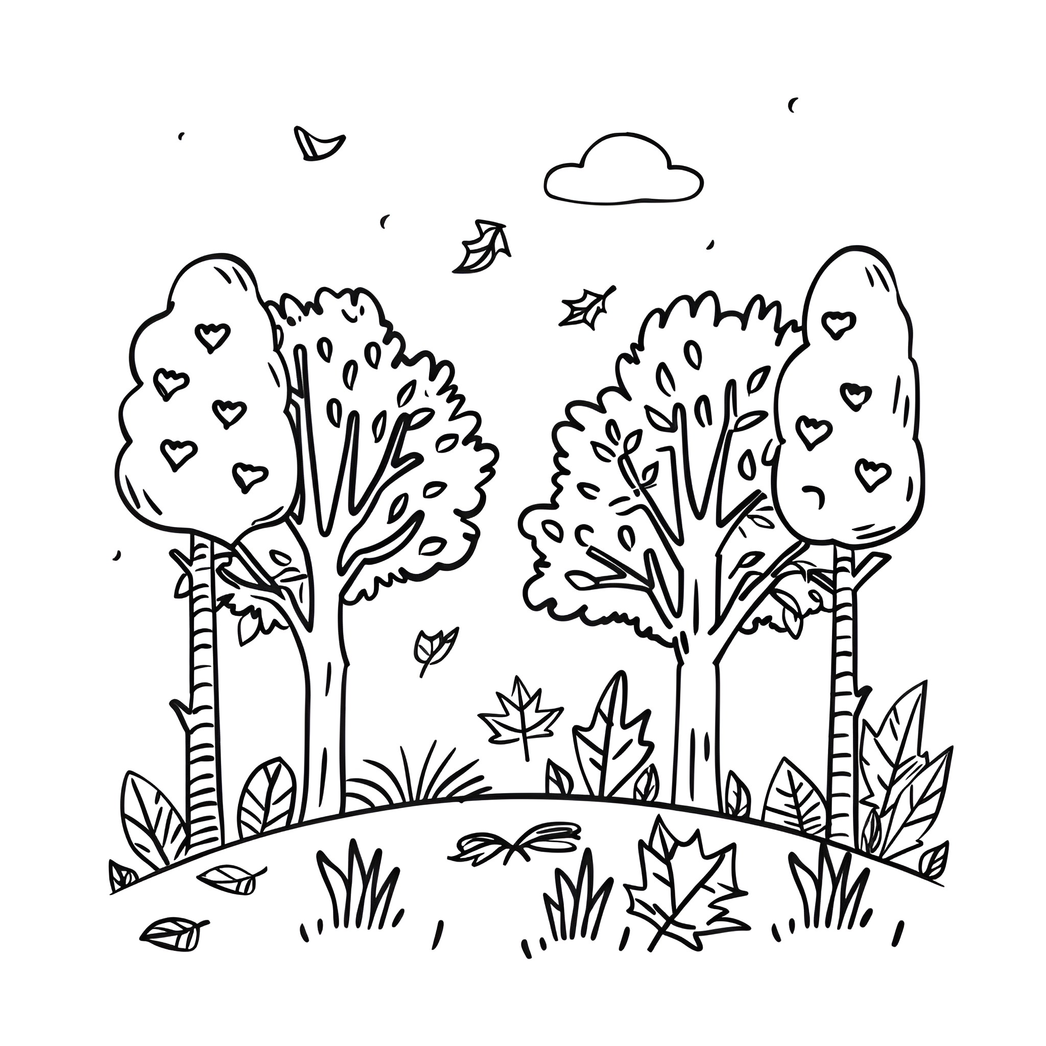 36 Best Easy Fall Season Drawing Ideas Drawing Ideas (Free Printable PDFs)