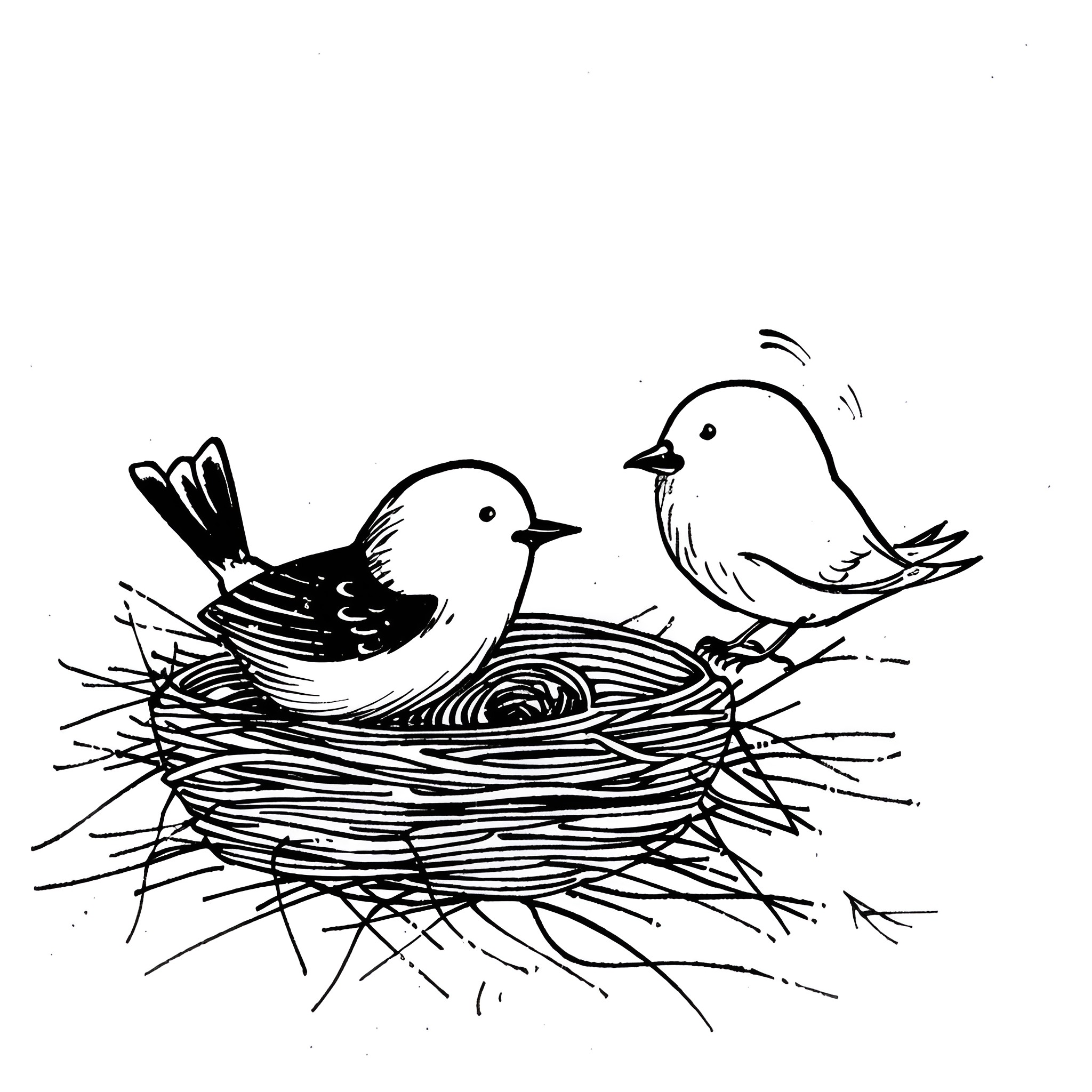 Best Easy Springtime Drawing Ideas (Free Printable PDF)