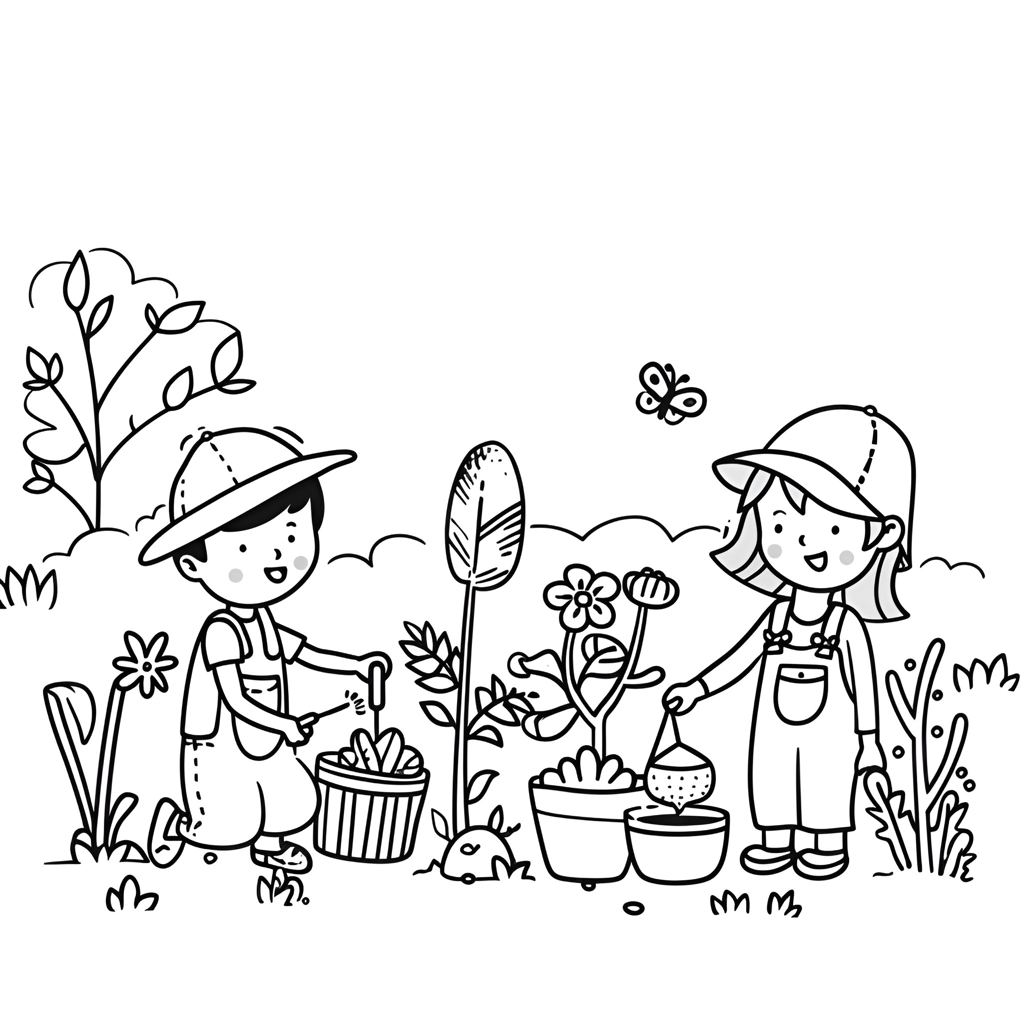 Best Easy Springtime Drawing Ideas (Free Printable PDF)