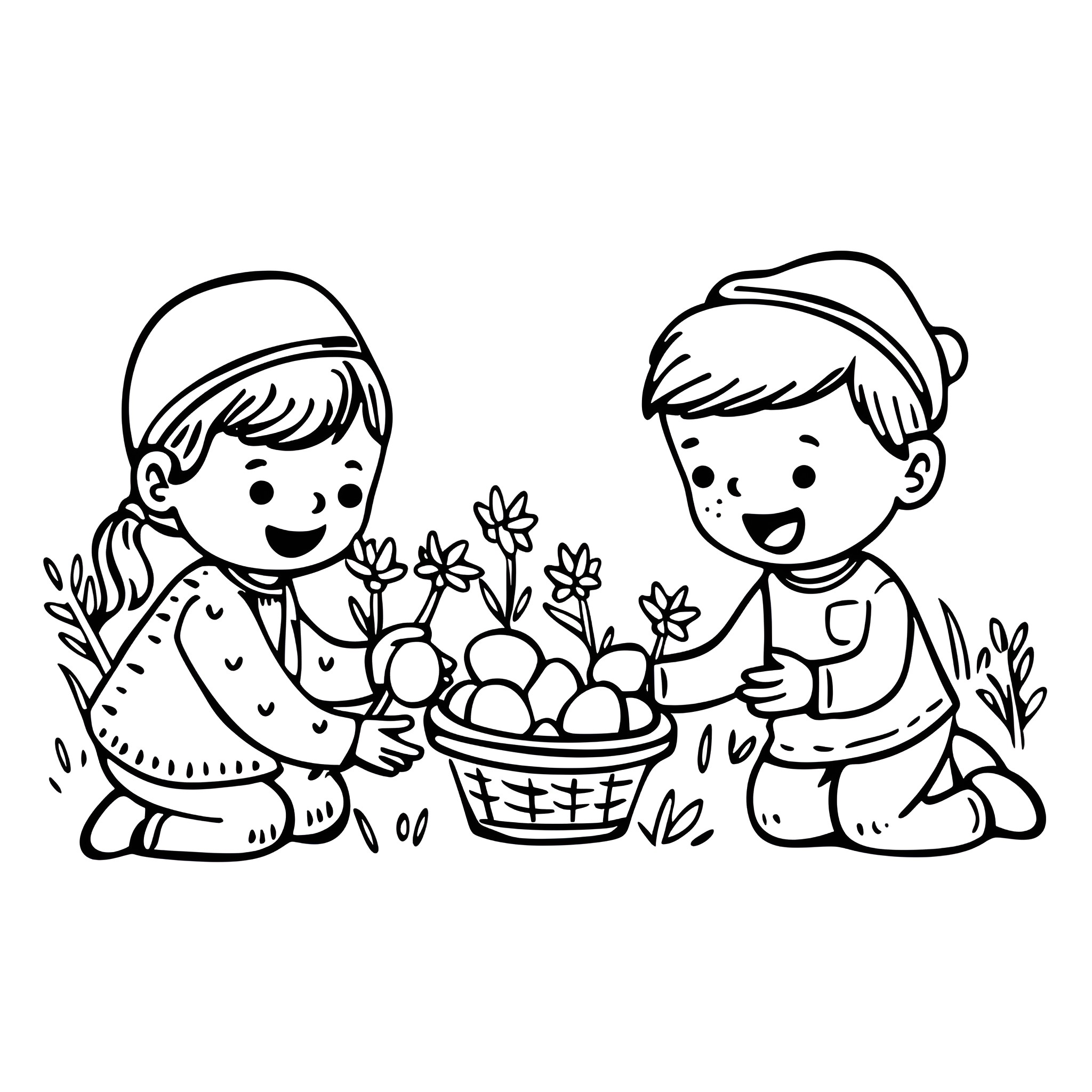 Best Easy Springtime Drawing Ideas (Free Printable PDF)