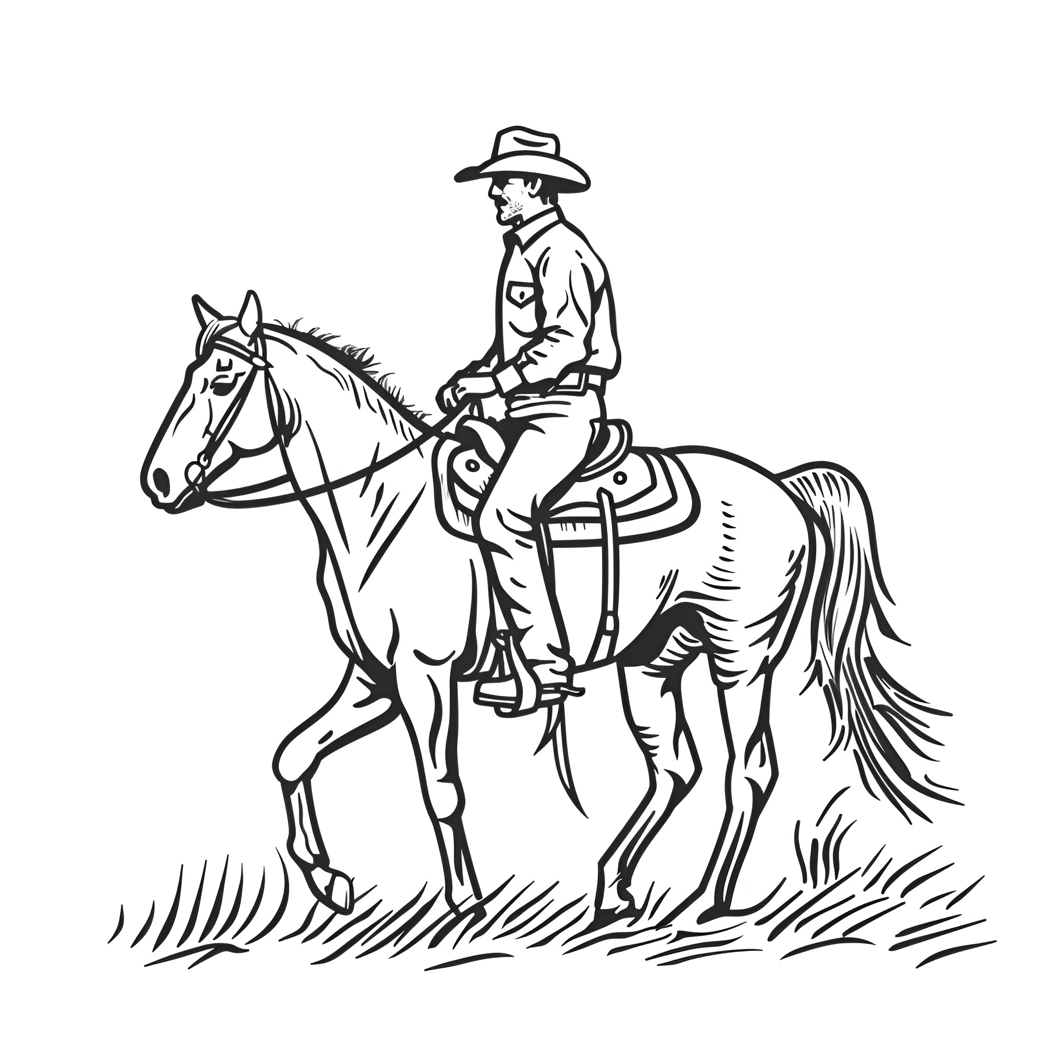 47 Best Easy Western Drawing Ideas Drawing Ideas (Free Printable PDFs)