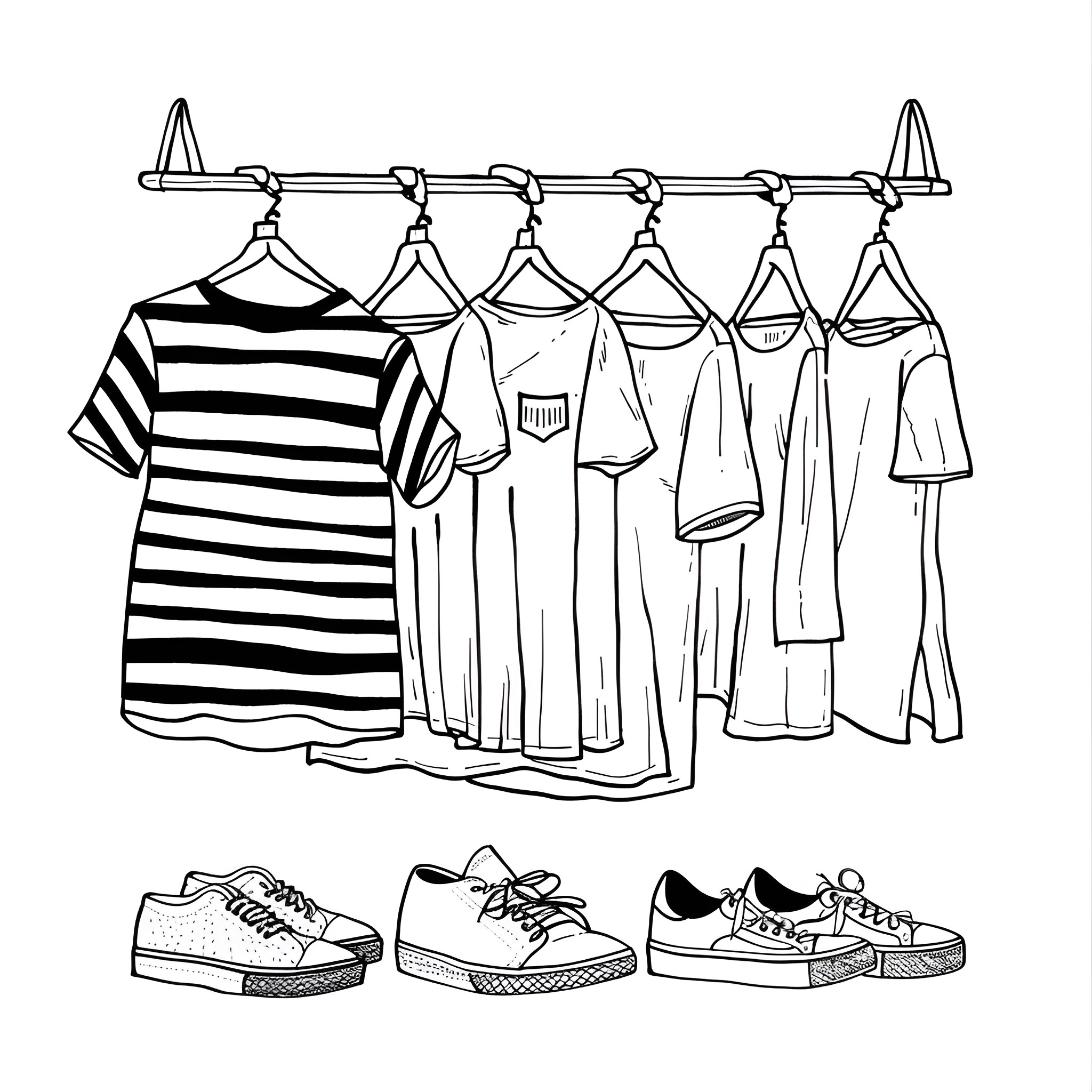 52 Best Easy Clothes Drawing Ideas Drawing Ideas (Free Printable PDFs)