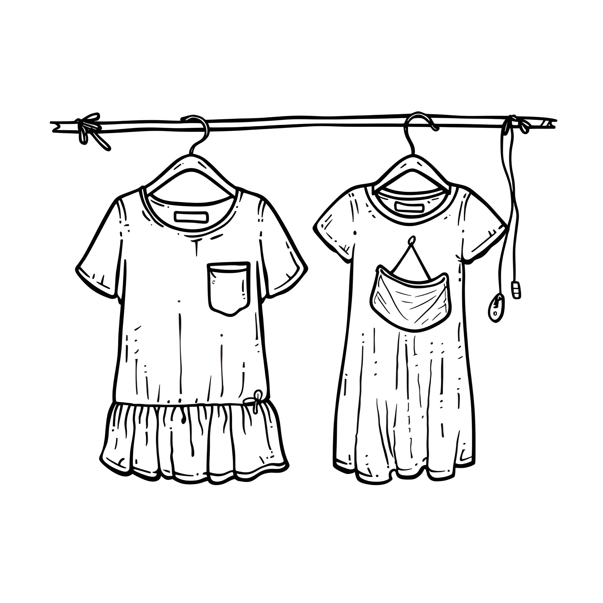 52 Best Easy Clothes Drawing Ideas Drawing Ideas (Free Printable PDFs)