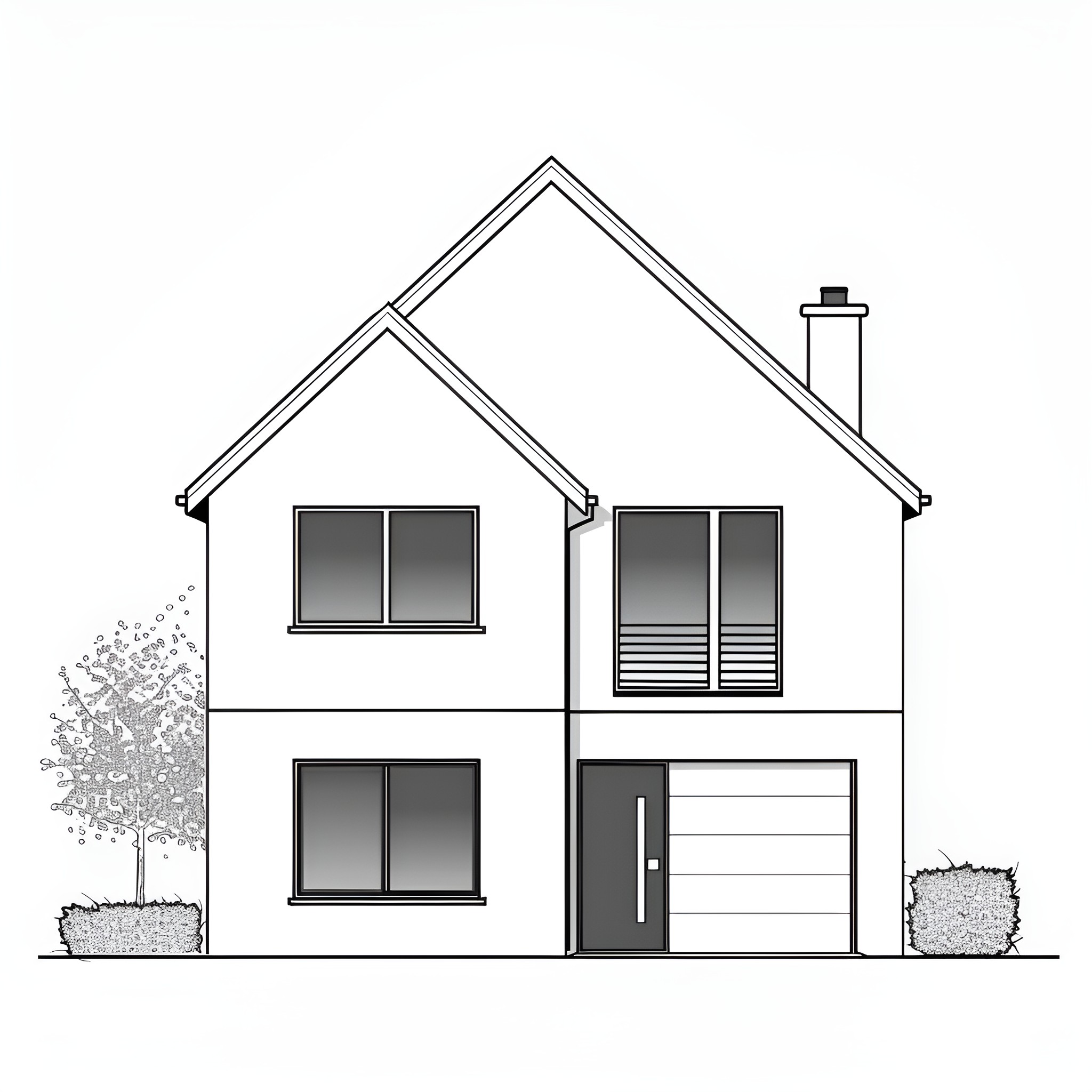 72 Best Easy House Drawing Ideas Drawing Ideas (Free Printable PDFs)