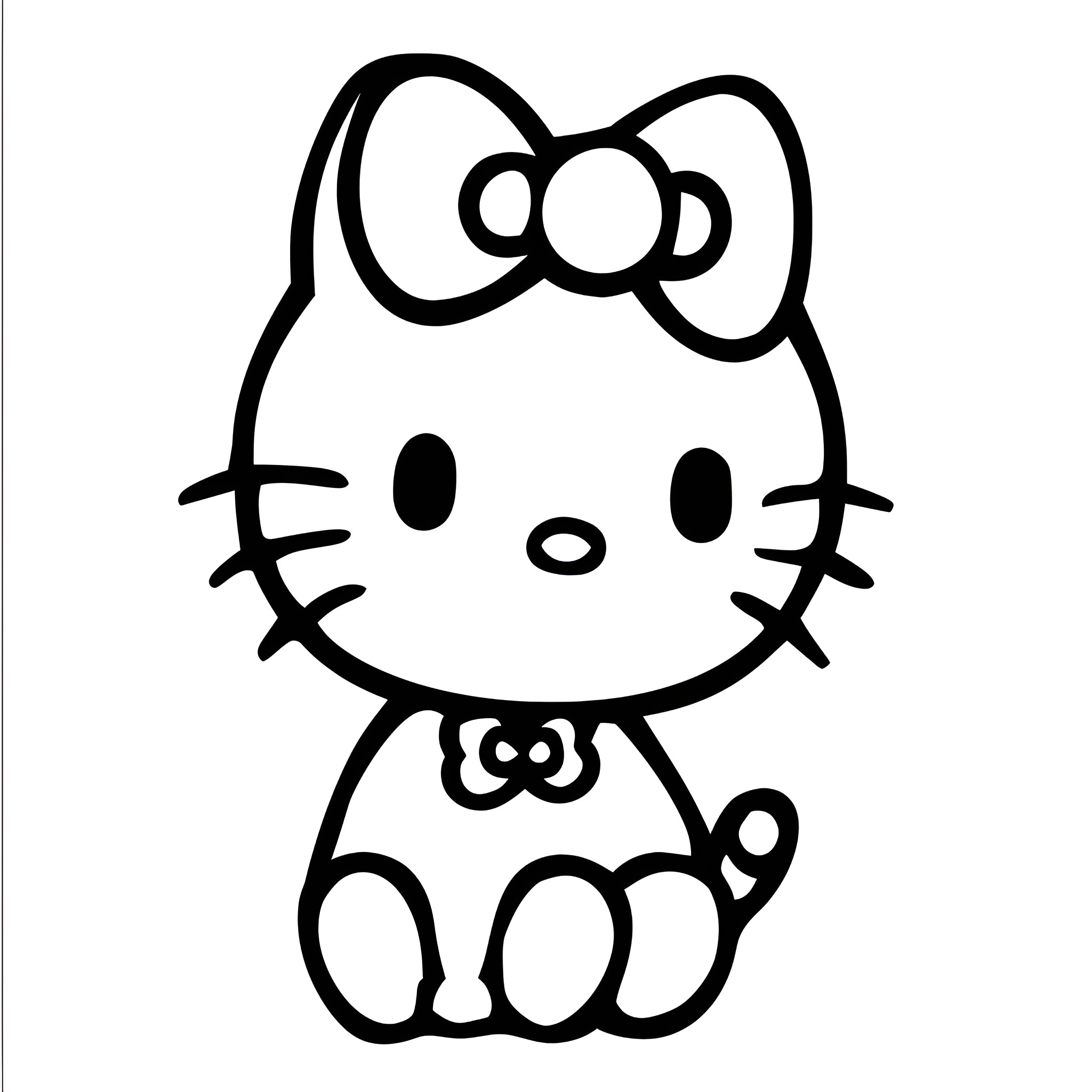 47 Best Easy Hello Kitty Drawing Ideas Drawing Ideas (Free Printable PDFs)