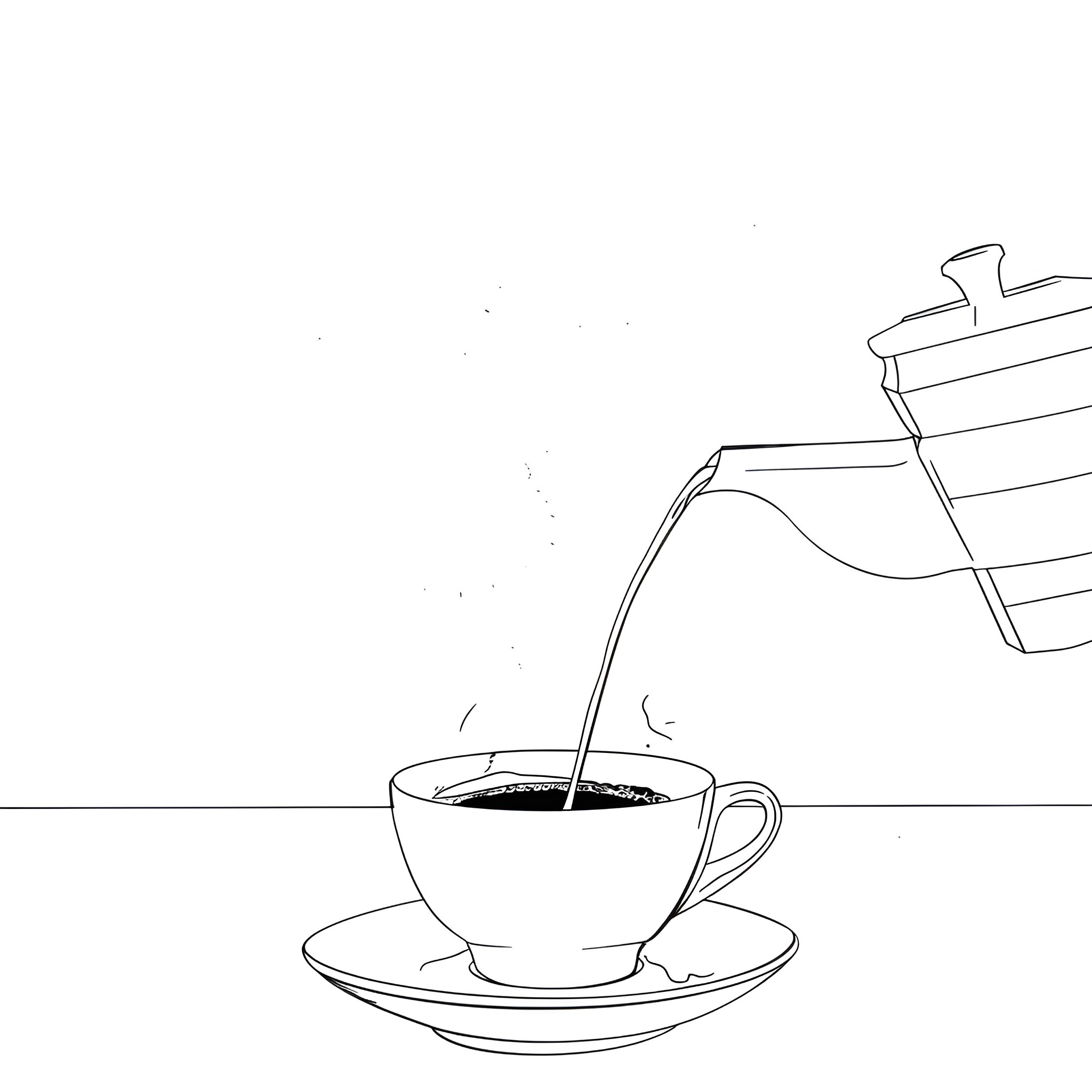 48 Best Easy Coffee Drawing Ideas Drawing Ideas (Free Printable PDFs)