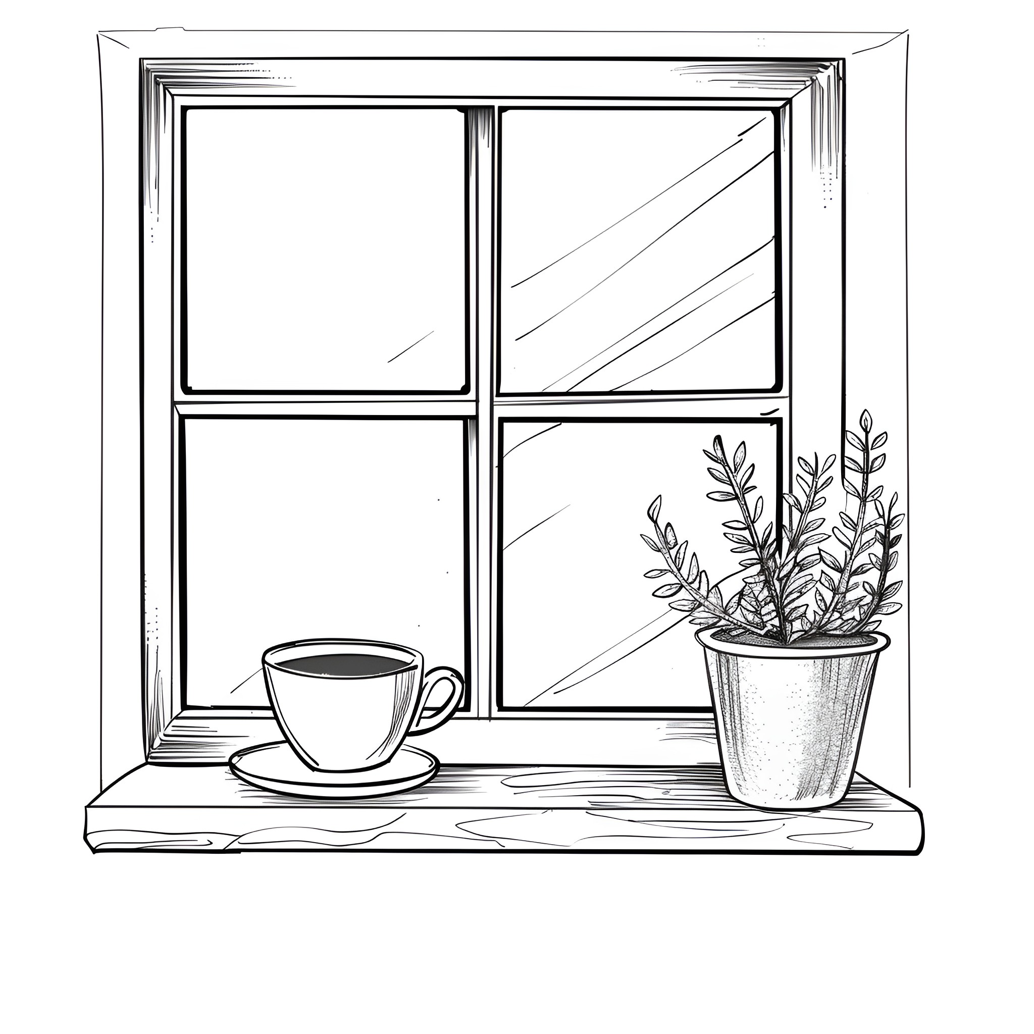 48 Best Easy Coffee Drawing Ideas Drawing Ideas (Free Printable PDFs)