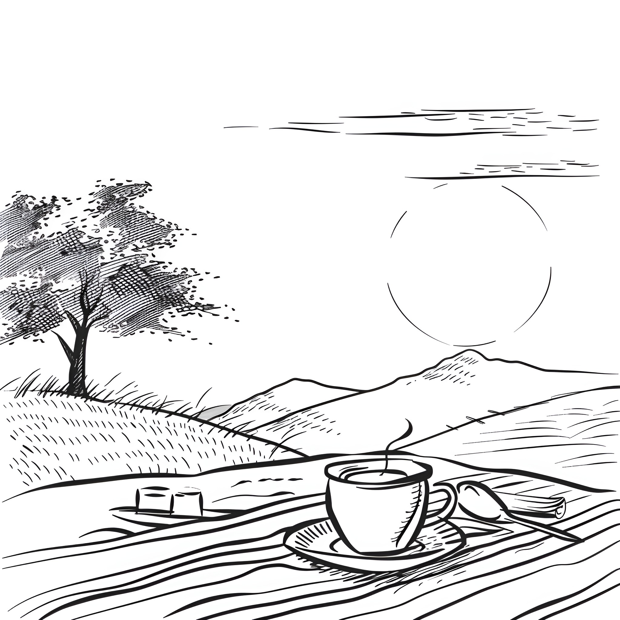 48 Best Easy Coffee Drawing Ideas Drawing Ideas (Free Printable PDFs)