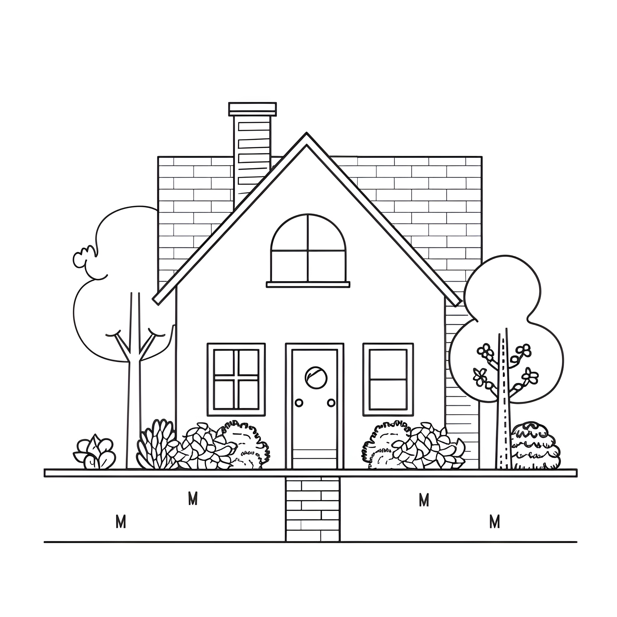 72 Best Easy House Drawing Ideas Drawing Ideas (Free Printable PDFs)