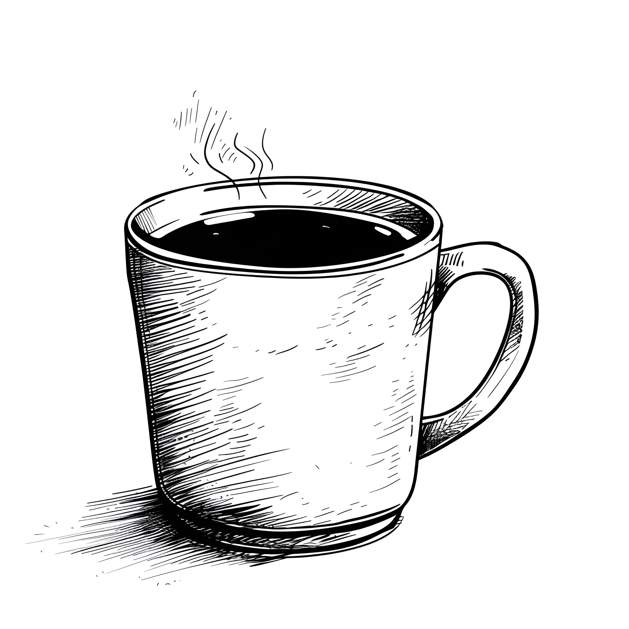 48 Best Easy Coffee Drawing Ideas Drawing Ideas (Free Printable PDFs)