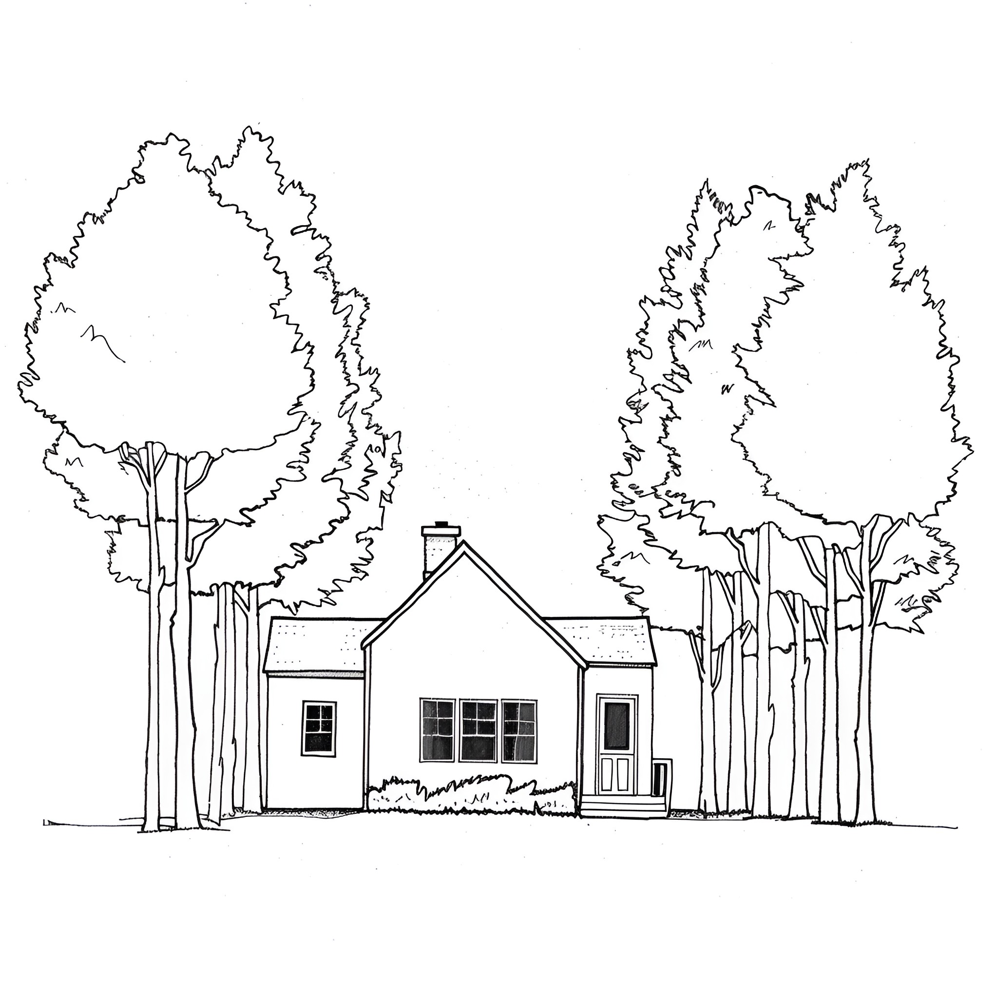 72 Best Easy House Drawing Ideas Drawing Ideas (Free Printable PDFs)