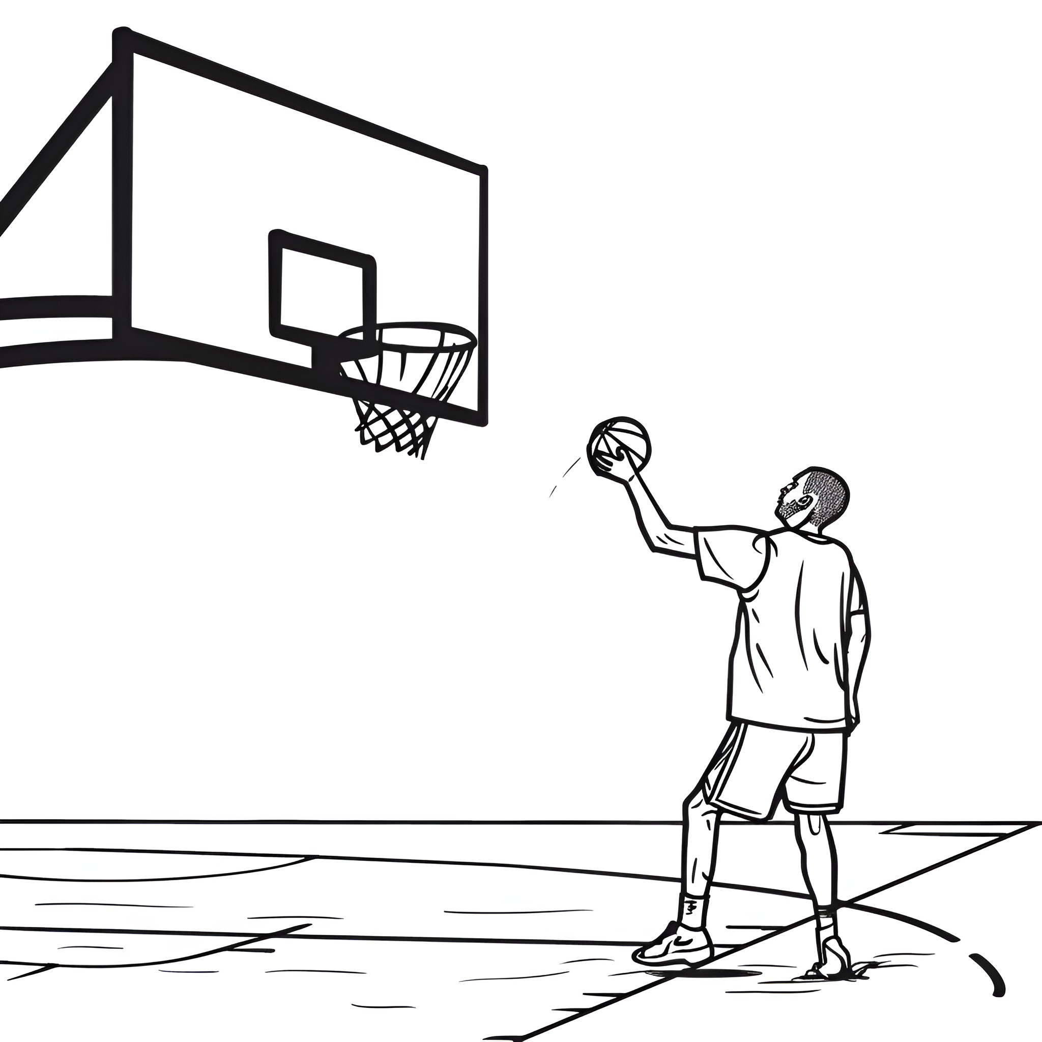 47 Best Easy Basketball Drawing Ideas Drawing Ideas (Free Printable PDFs)