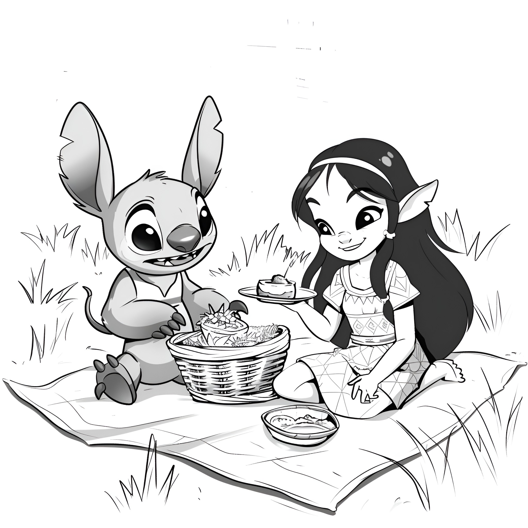 44 Best Easy Lilo & Stitch Drawing Ideas Drawing Ideas (Free Printable ...
