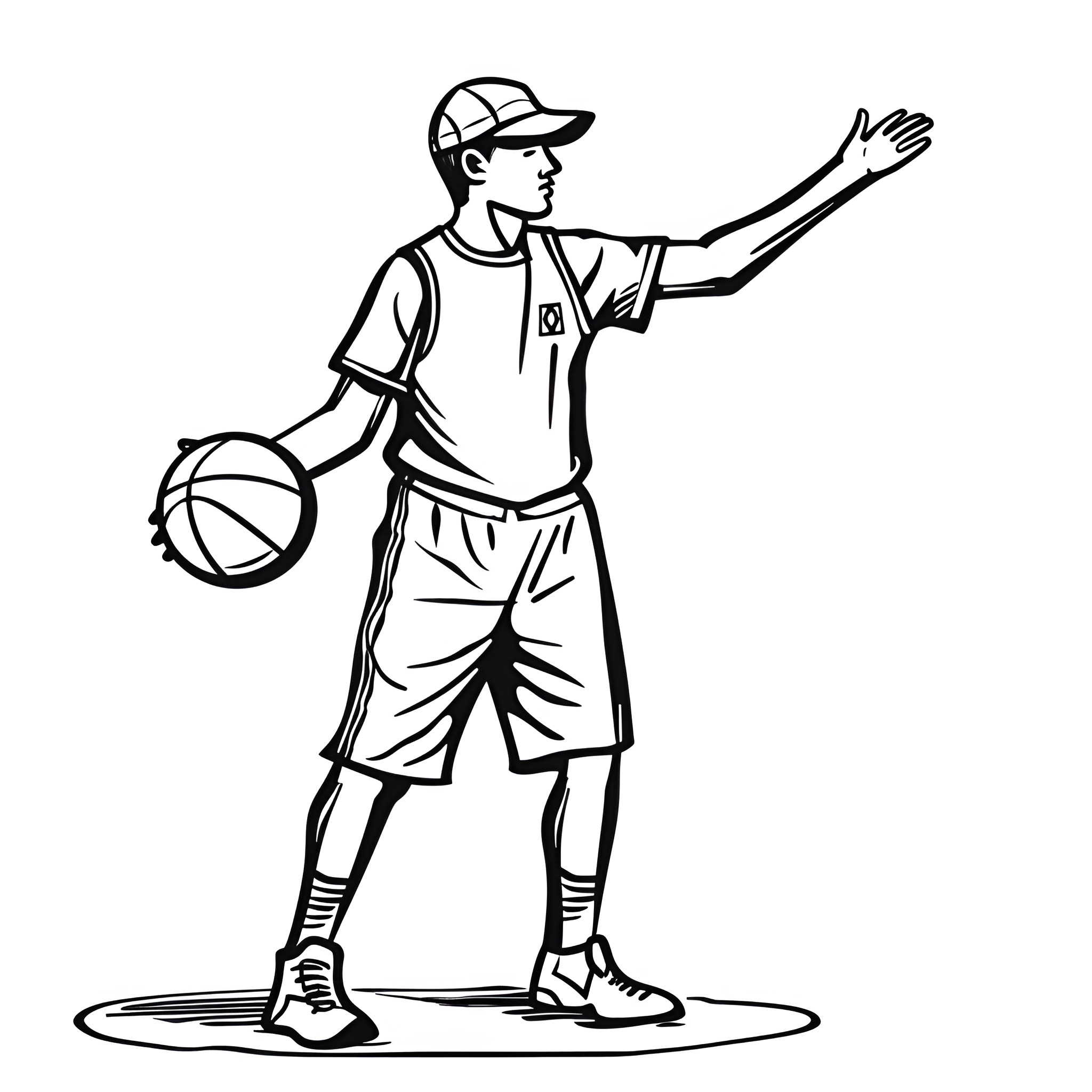 47 Best Easy Basketball Drawing Ideas Drawing Ideas (Free Printable PDFs)