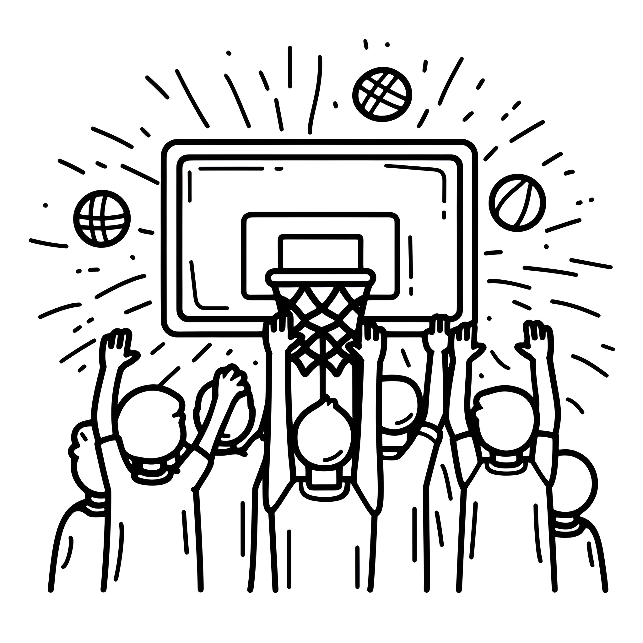 47 Best Easy Basketball Drawing Ideas Drawing Ideas (Free Printable PDFs)