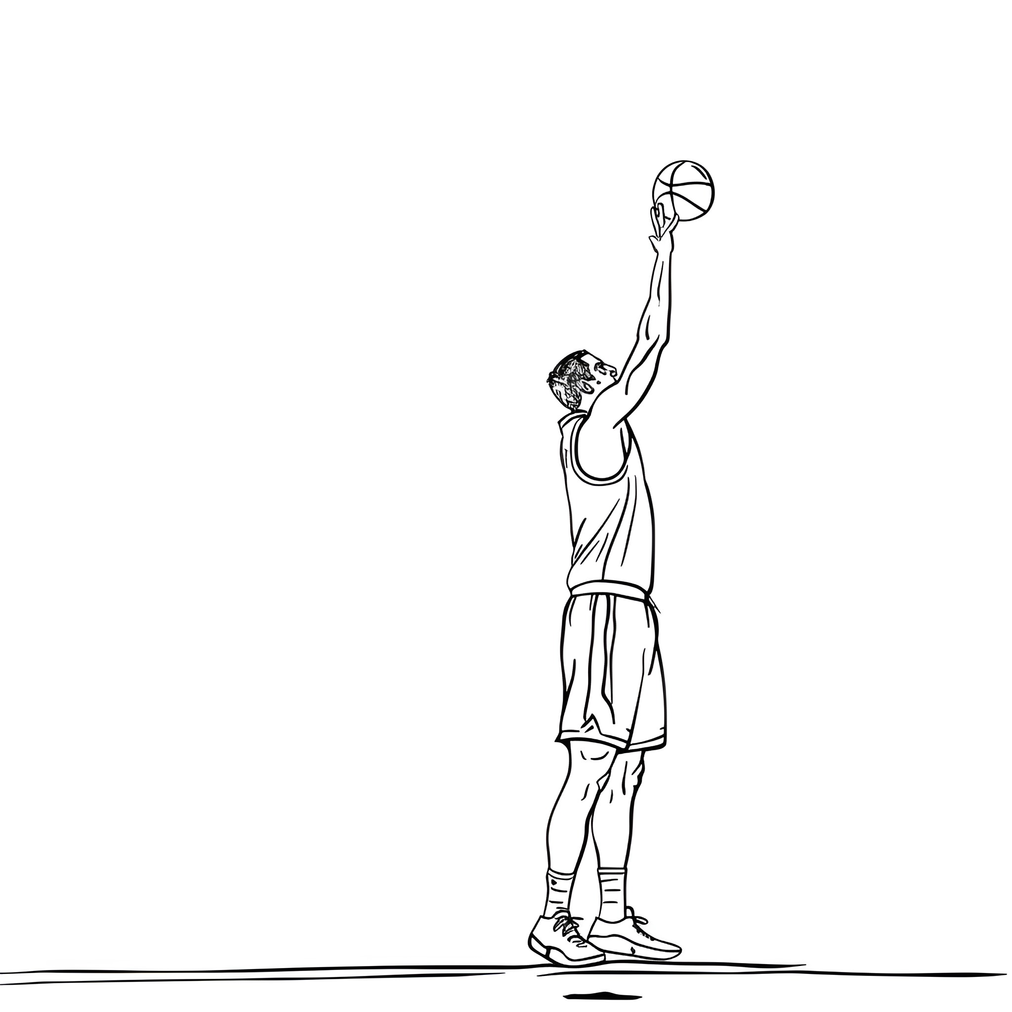 47 Best Easy Basketball Drawing Ideas Drawing Ideas (Free Printable PDFs)