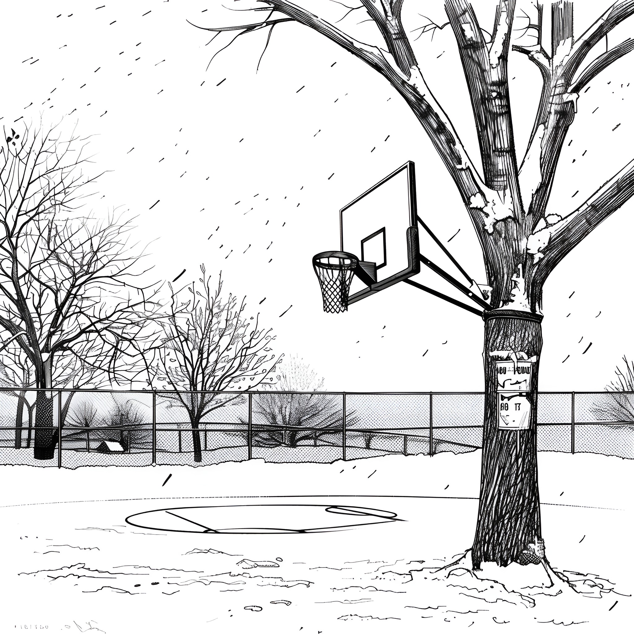 47 Best Easy Basketball Drawing Ideas Drawing Ideas (Free Printable PDFs)