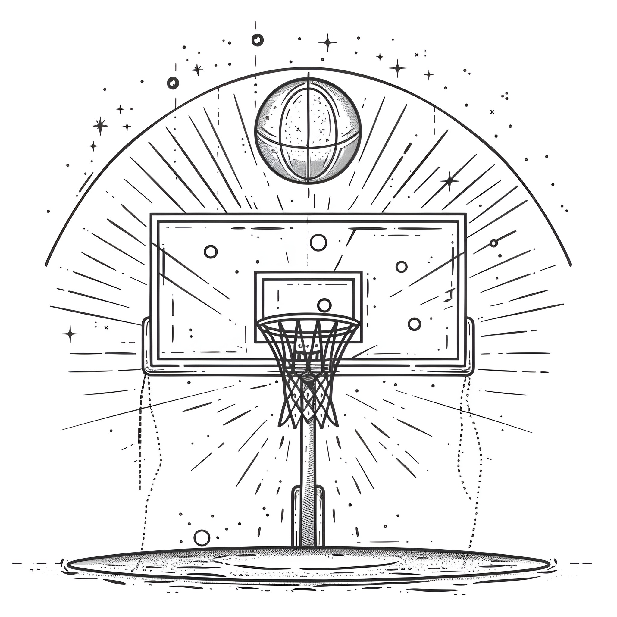 47 Best Easy Basketball Drawing Ideas Drawing Ideas (Free Printable PDFs)