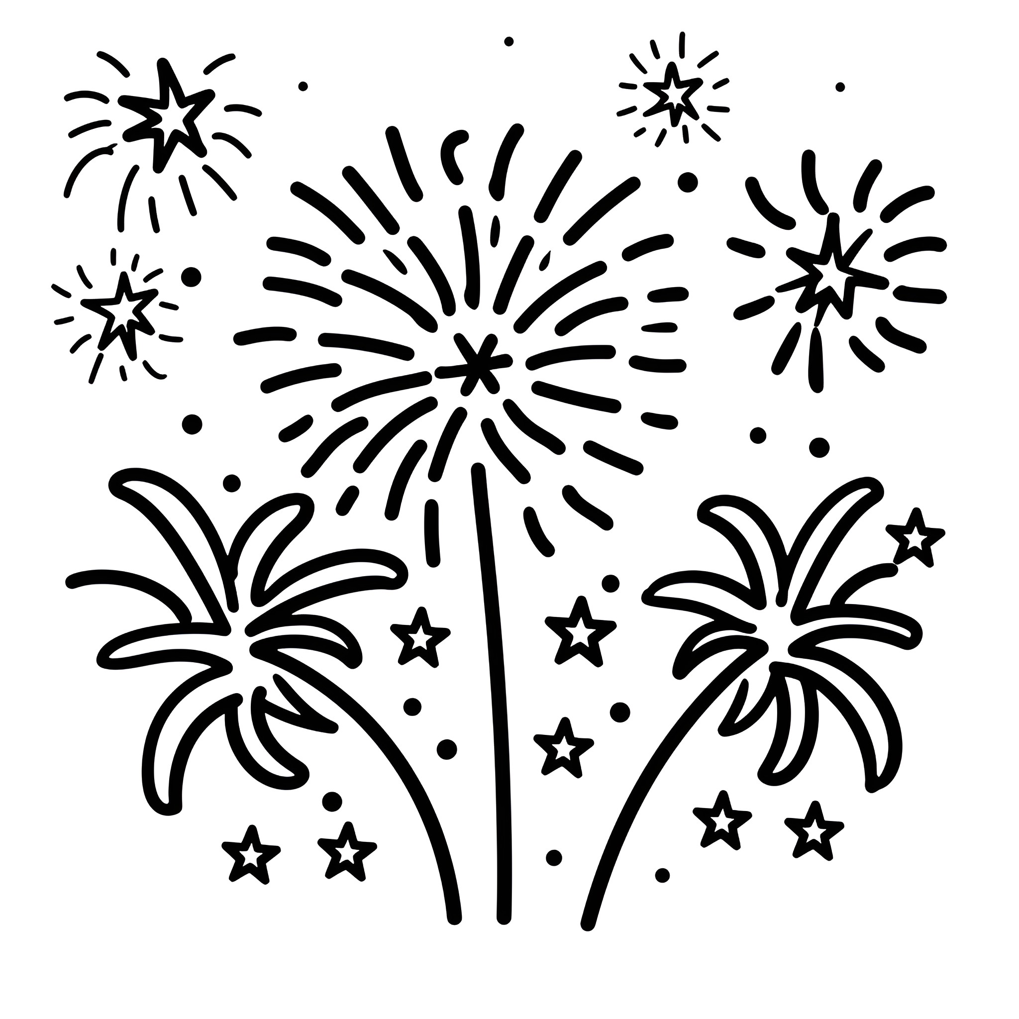 48 Best Easy New Year Drawing Ideas Drawing Ideas (Free Printable PDFs)