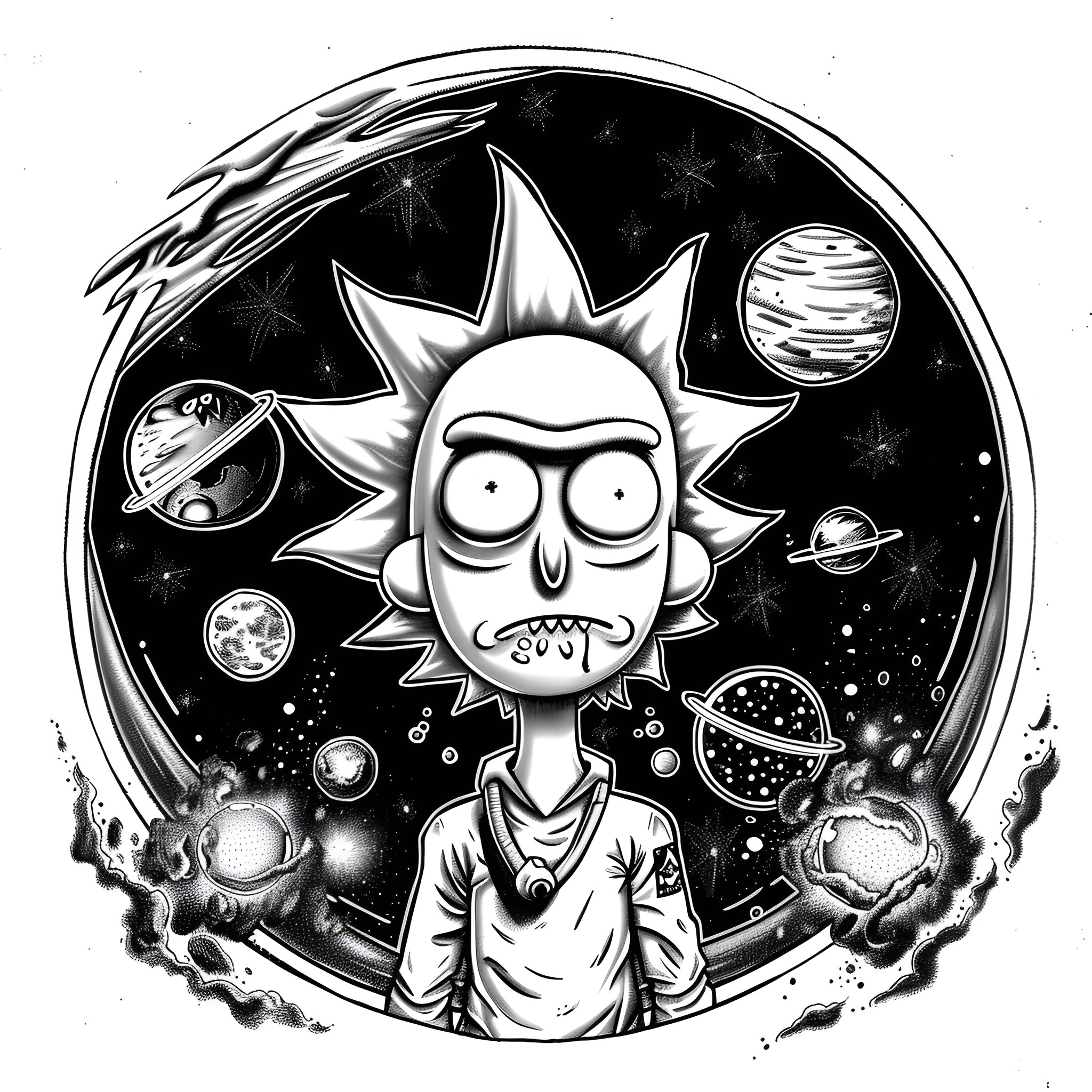 44 Best Easy Rick And Morty Drawing Ideas Drawing Ideas (Free Printable ...