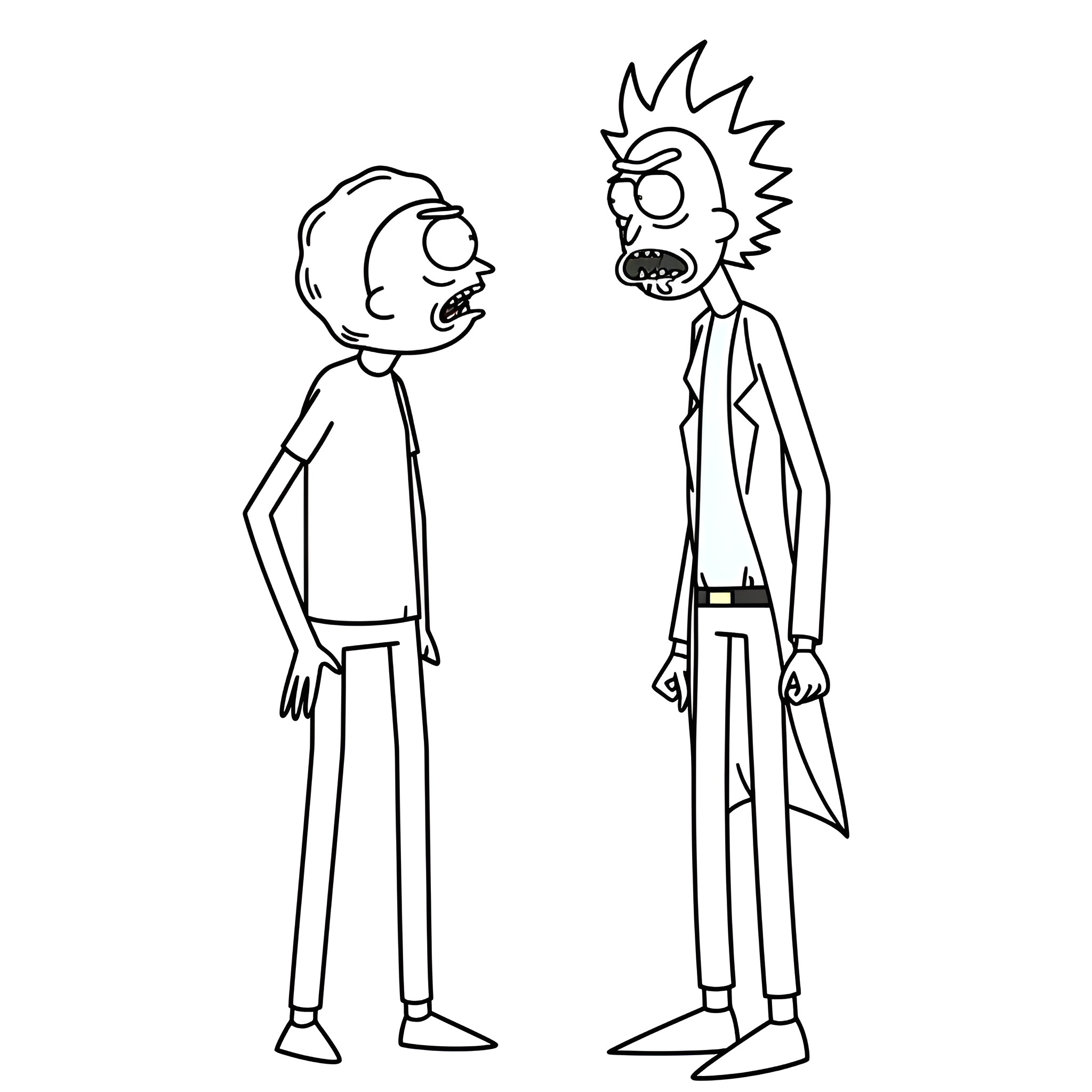 44 Best Easy Rick And Morty Drawing Ideas Drawing Ideas (Free Printable ...