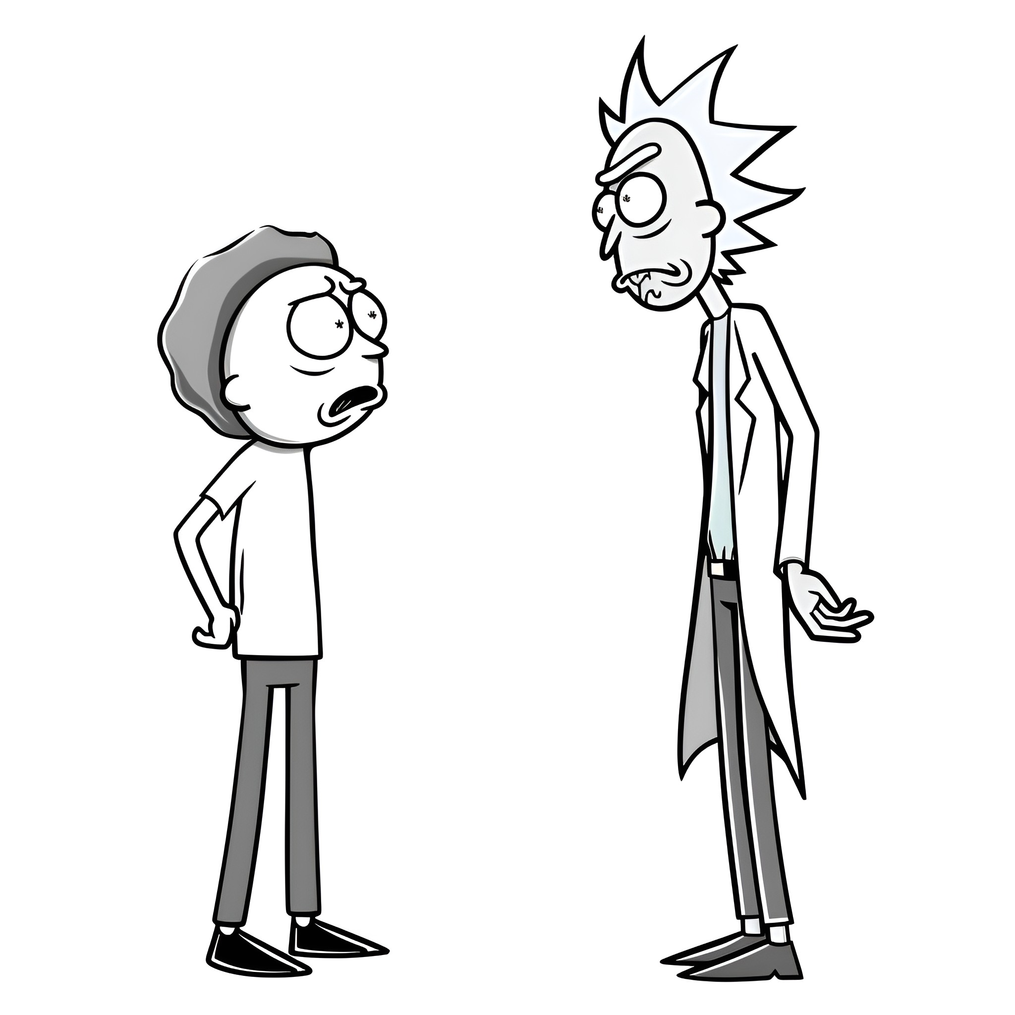 44 Best Easy Rick And Morty Drawing Ideas Drawing Ideas (Free Printable ...