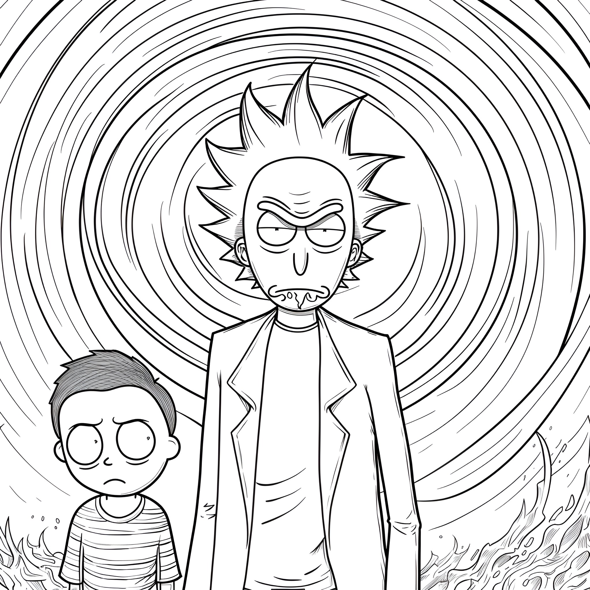 44 Best Easy Rick And Morty Drawing Ideas Drawing Ideas (Free Printable ...