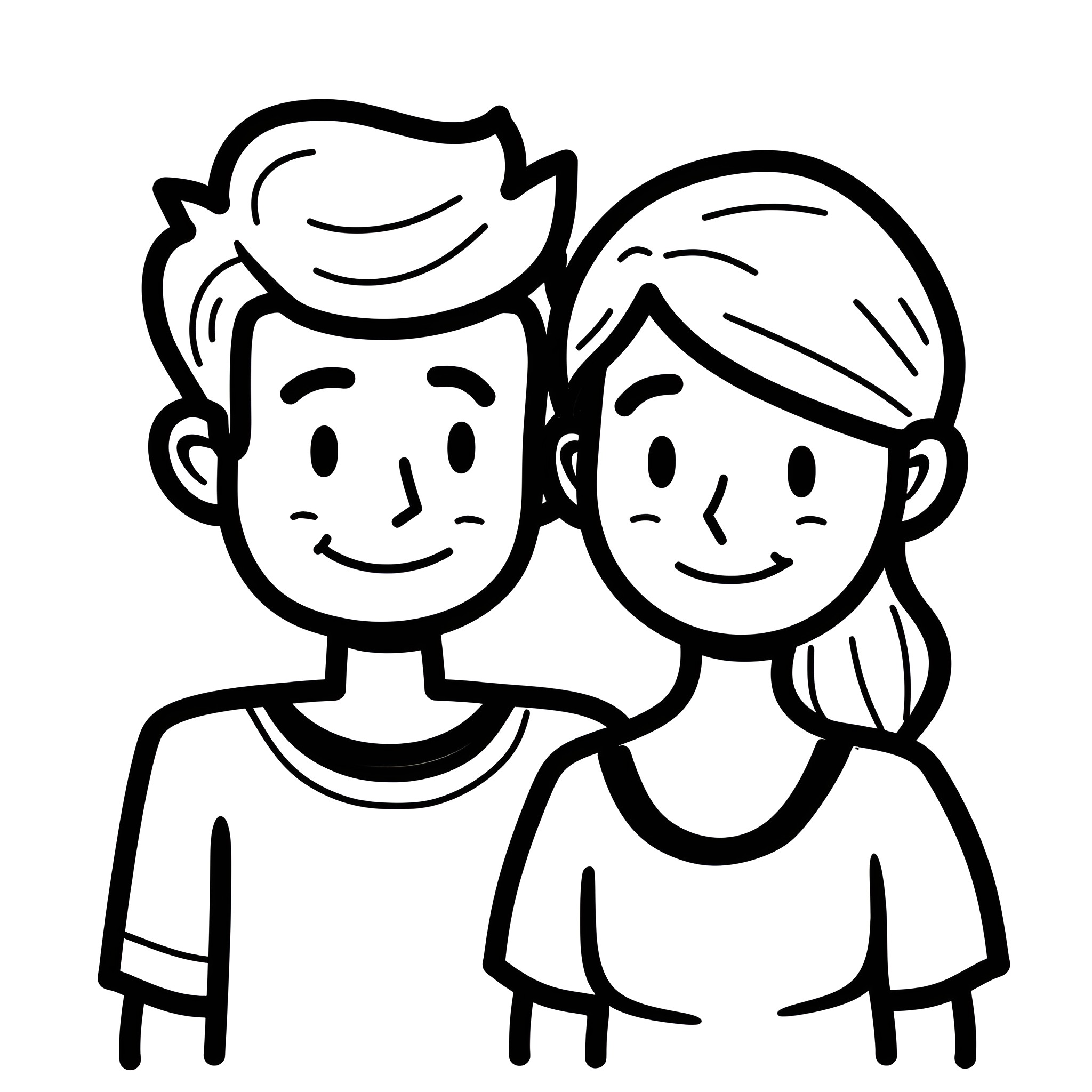 56 Best Easy Couple Drawing Ideas Drawing Ideas (Free Printable PDFs)