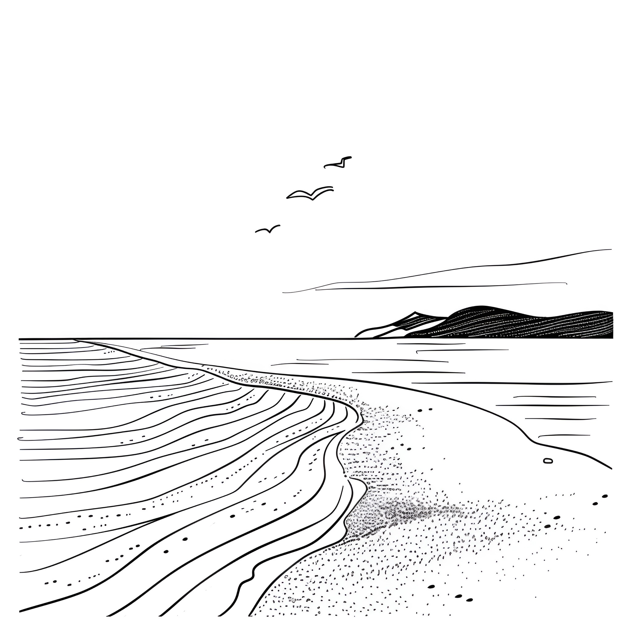 44 Best Easy Beach Drawing Ideas Drawing Ideas (Free Printable PDFs)