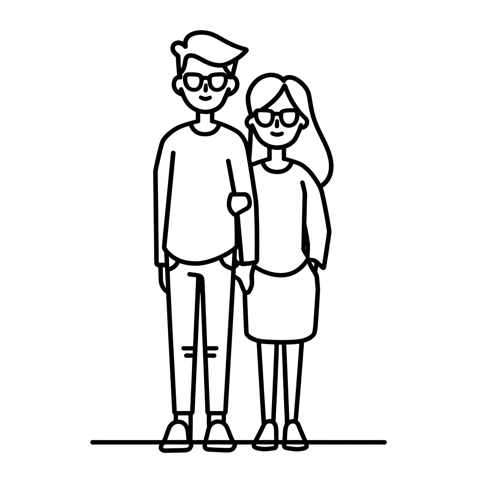 56 Best Easy Couple Drawing Ideas Drawing Ideas (Free Printable PDFs)